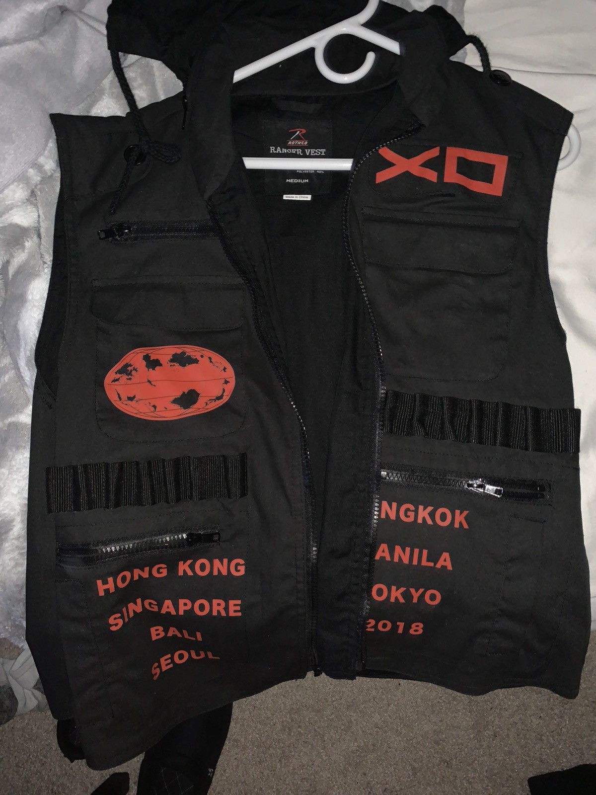 The Weeknd The Weeknd XO Asia Tour Ranger Vest | Grailed
