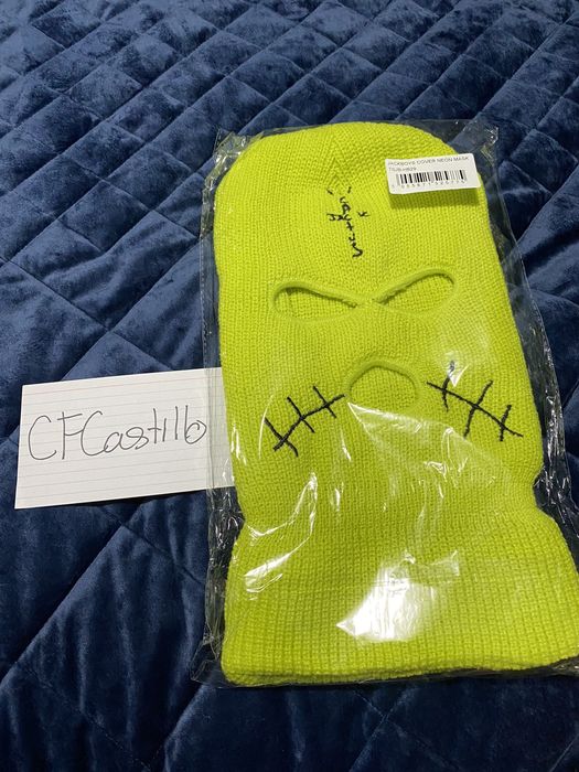 Travis Scott Jack Boys Cover Neon Mask | Grailed
