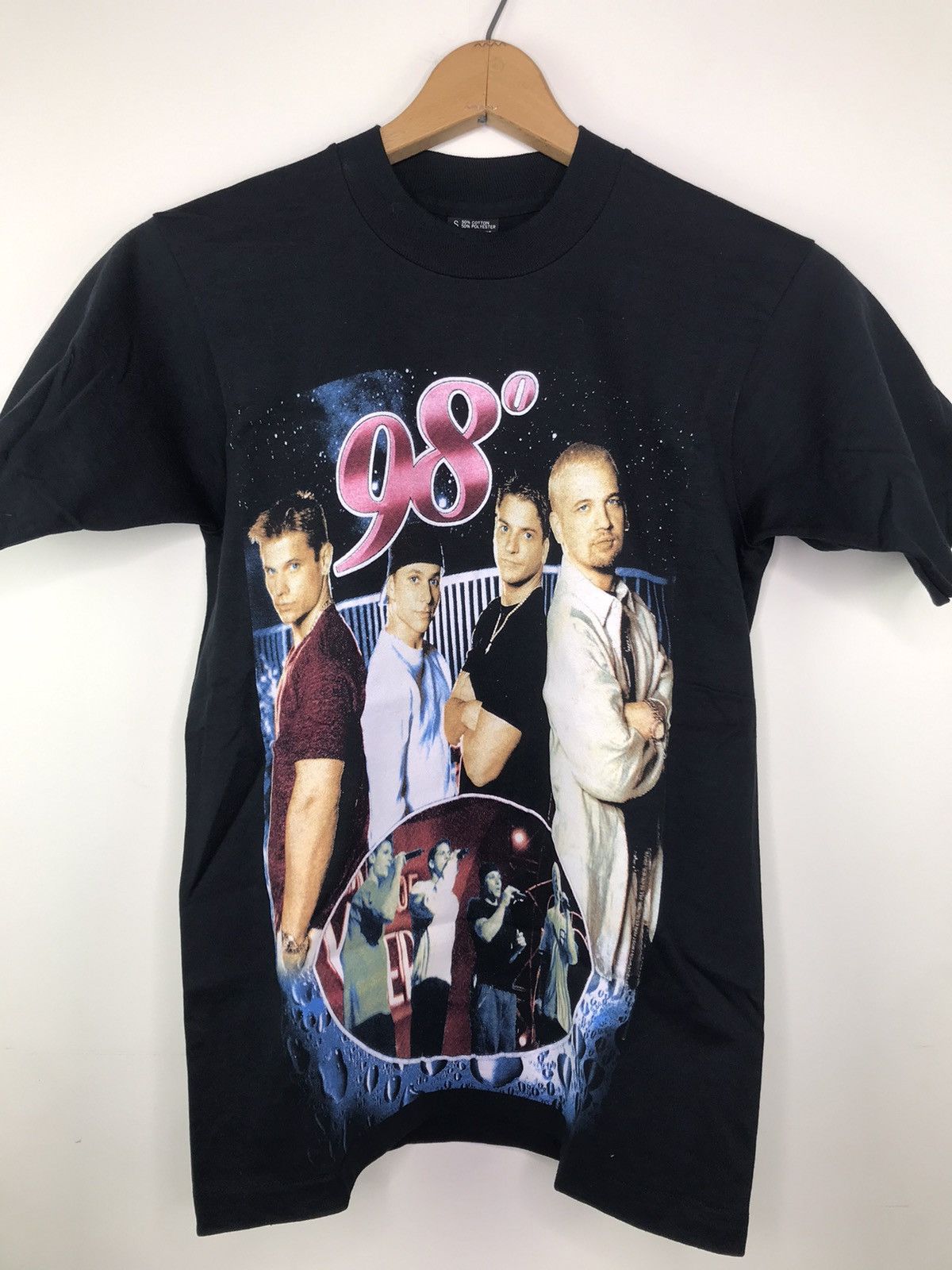 Vintage Vintage 90s Boy Band Double Sided 98 Degrees Tee Shirt | Grailed