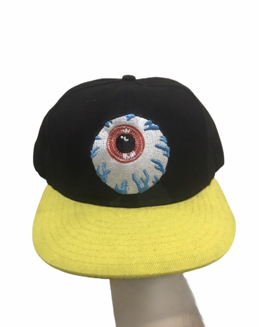 Mishka Mishka Eye Ball Signature Flat Brim Hat | Grailed
