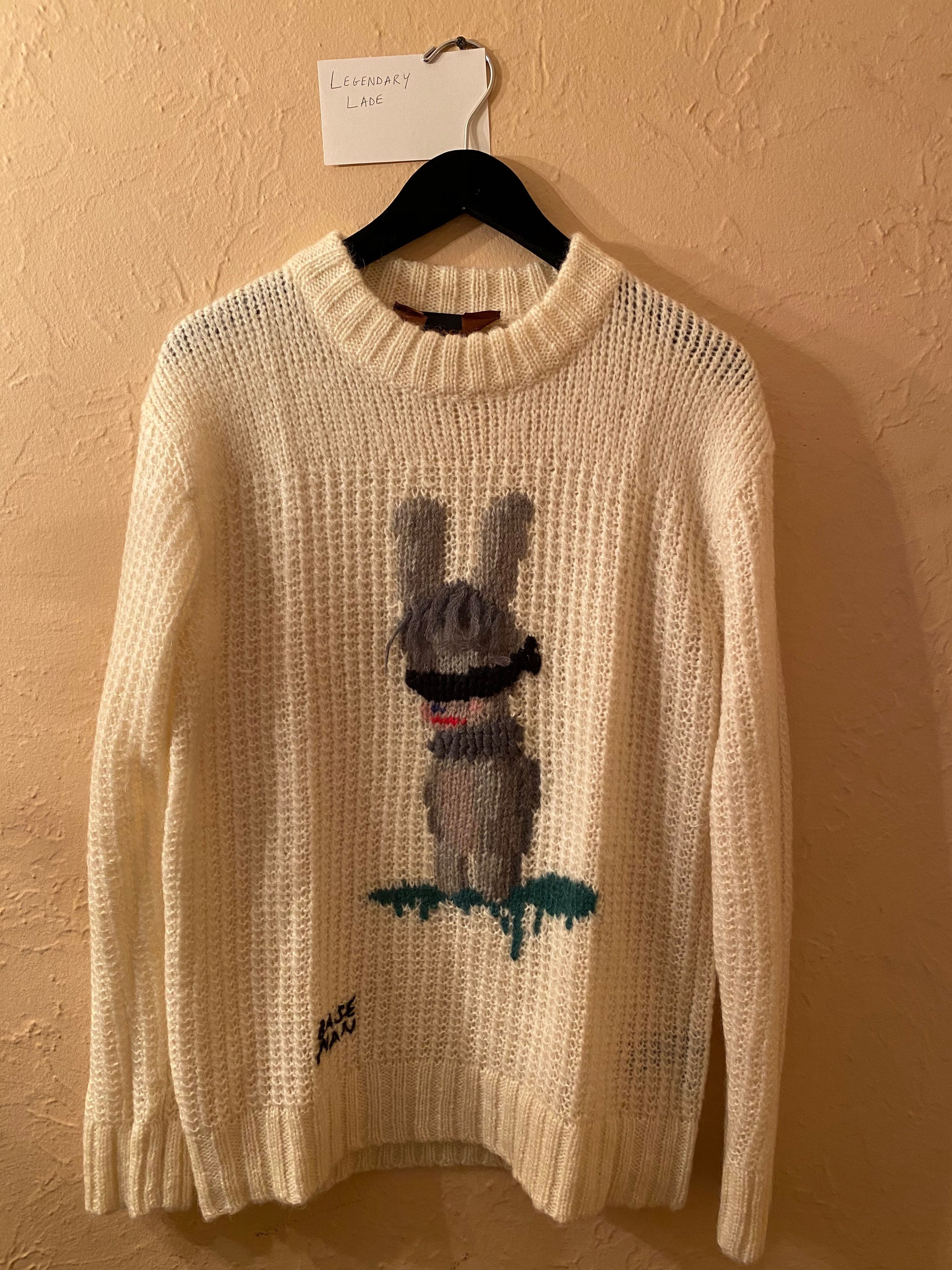 Coach Coach X Baseman Limited Edition Hare Knitted Ivory Sweater | Grailed