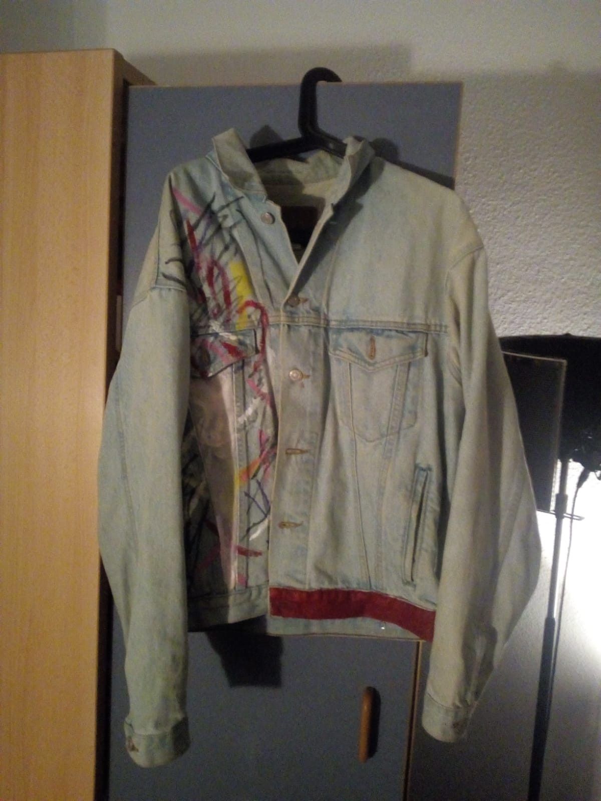 Vintage Custom Painted Vintage Denim Jacket. Made in Canada | Grailed