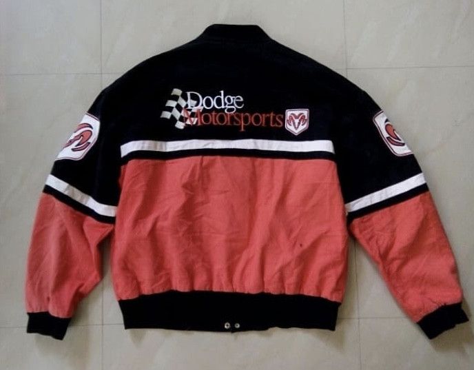 NASCAR Vintage NASCAR Dodge racing jacket | Grailed