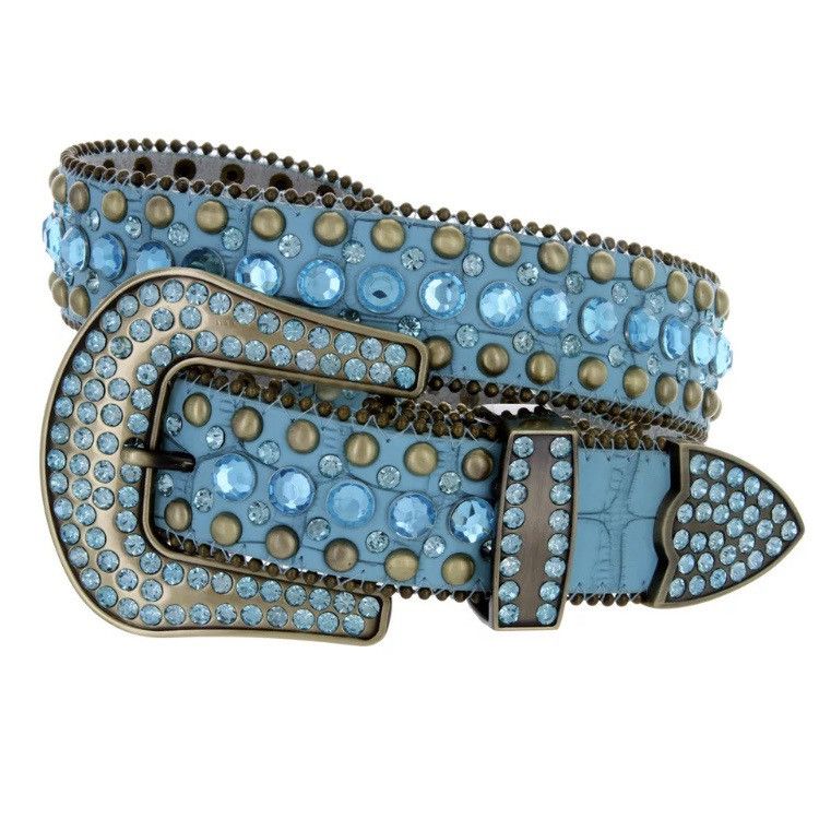 Designer BB SIMON STYLE RHINESTONE BELT ALL SIZES AVAILABLE | Grailed