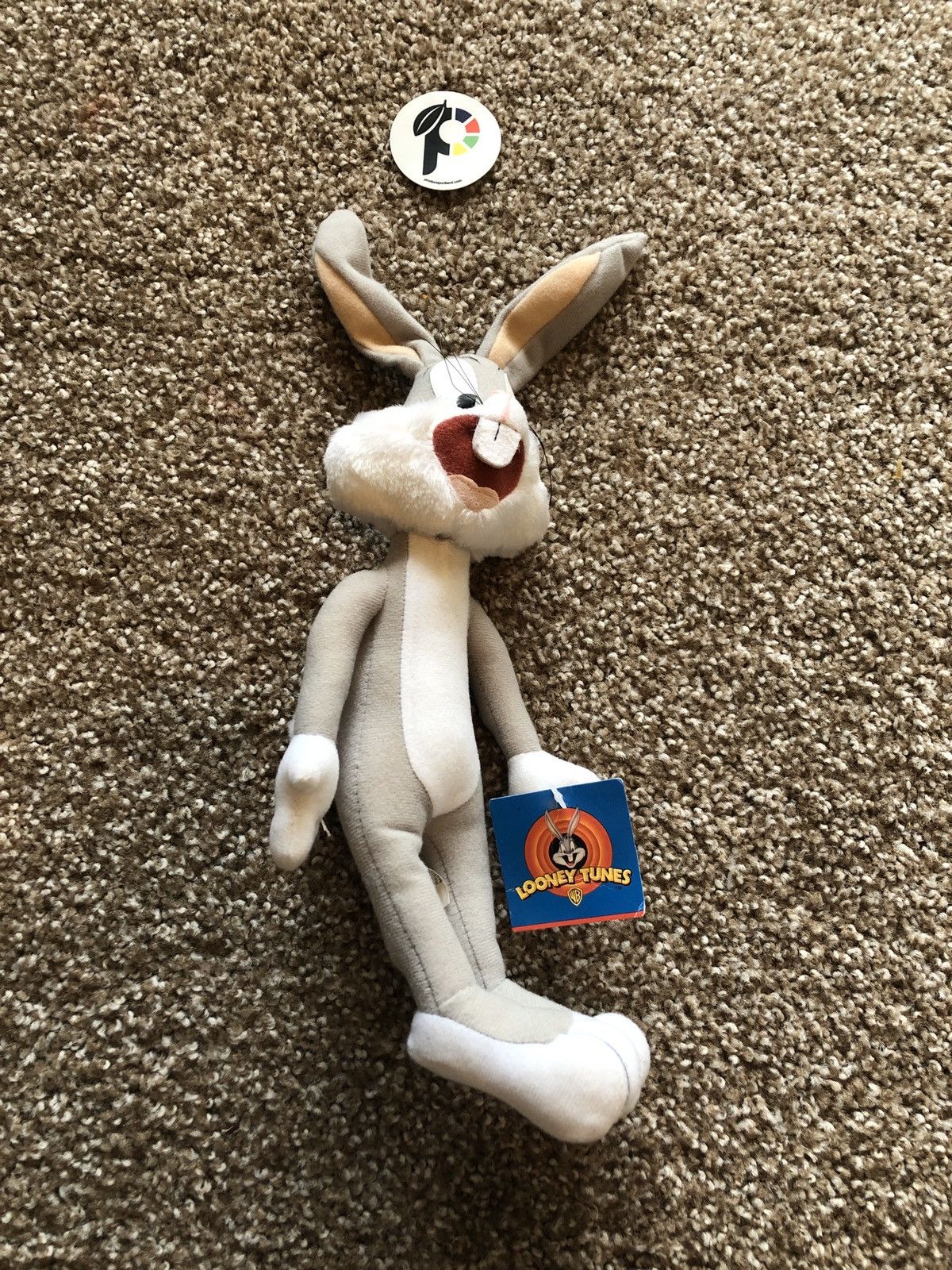 Vintage × Warner Bros 1997 Looney Tunes Bugs Bunny Plush | Grailed