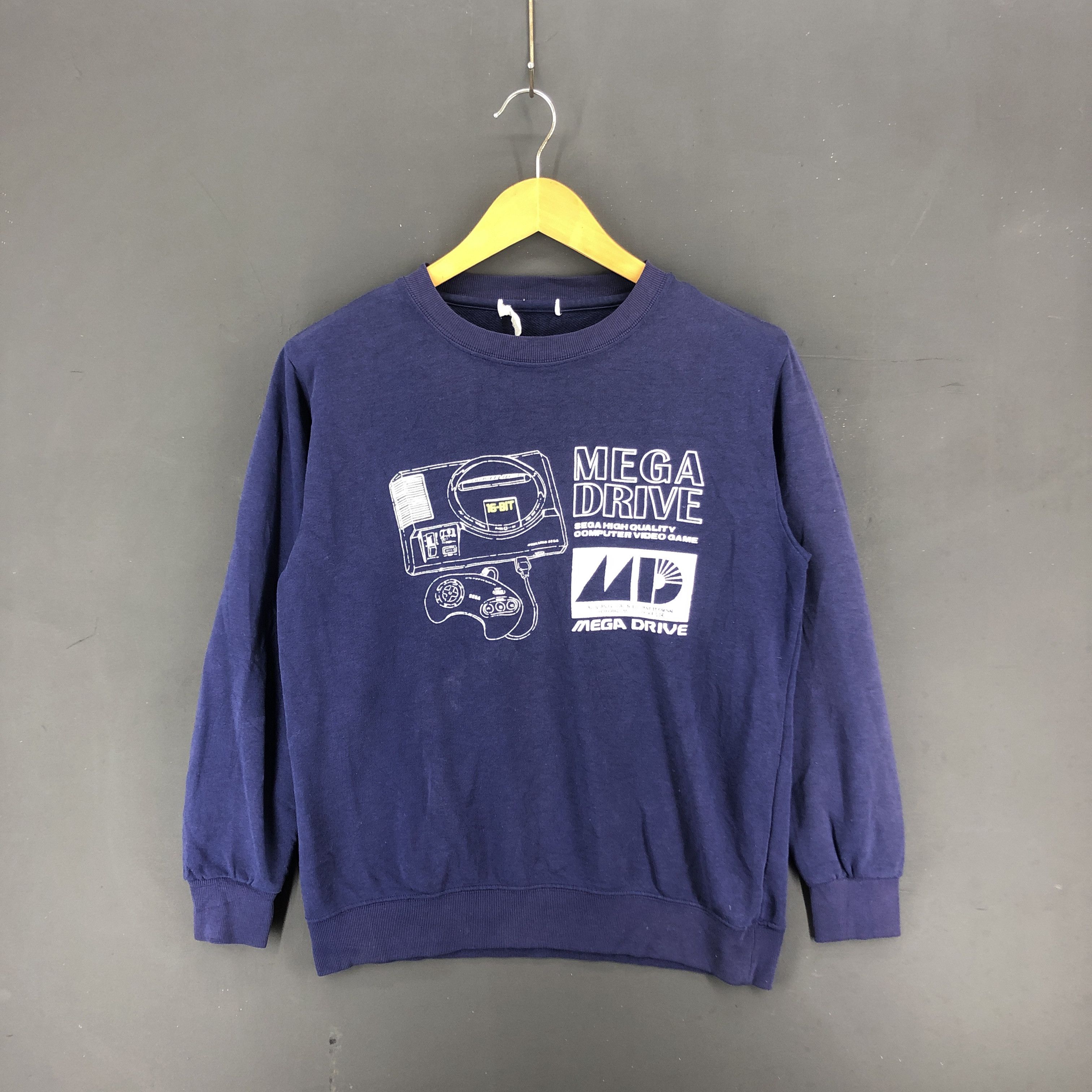 Other 90s Vintage Oldschool MEGA DRIVE @SEGA Sweatshirt #1821-67 | Grailed