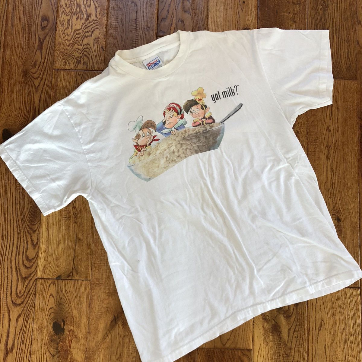 Hanes × Vintage Vintage Late 90s Rice Krispies Graphic Tee | Grailed
