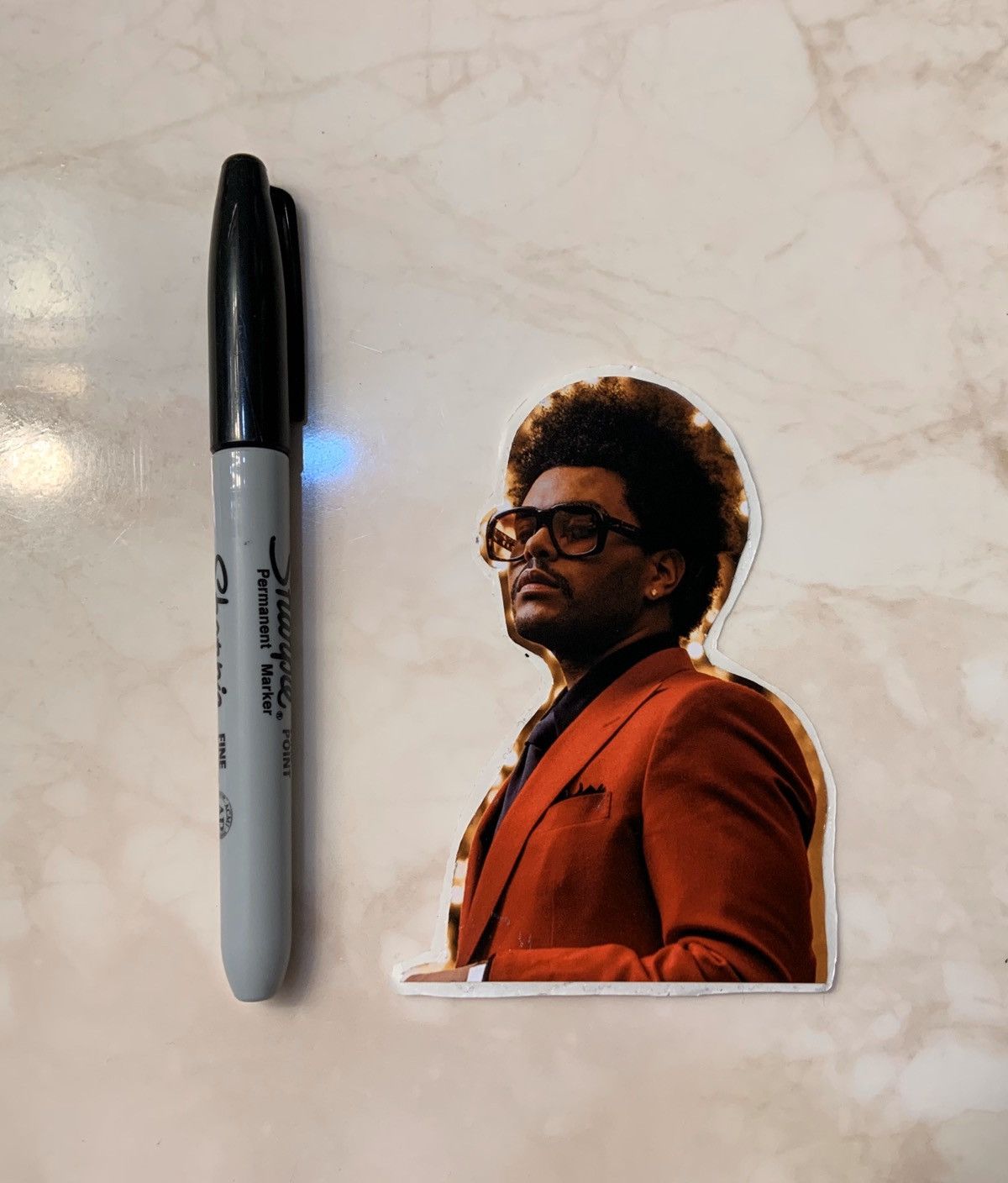 Stickers × The Weeknd THE WEEKND STICKER | Grailed