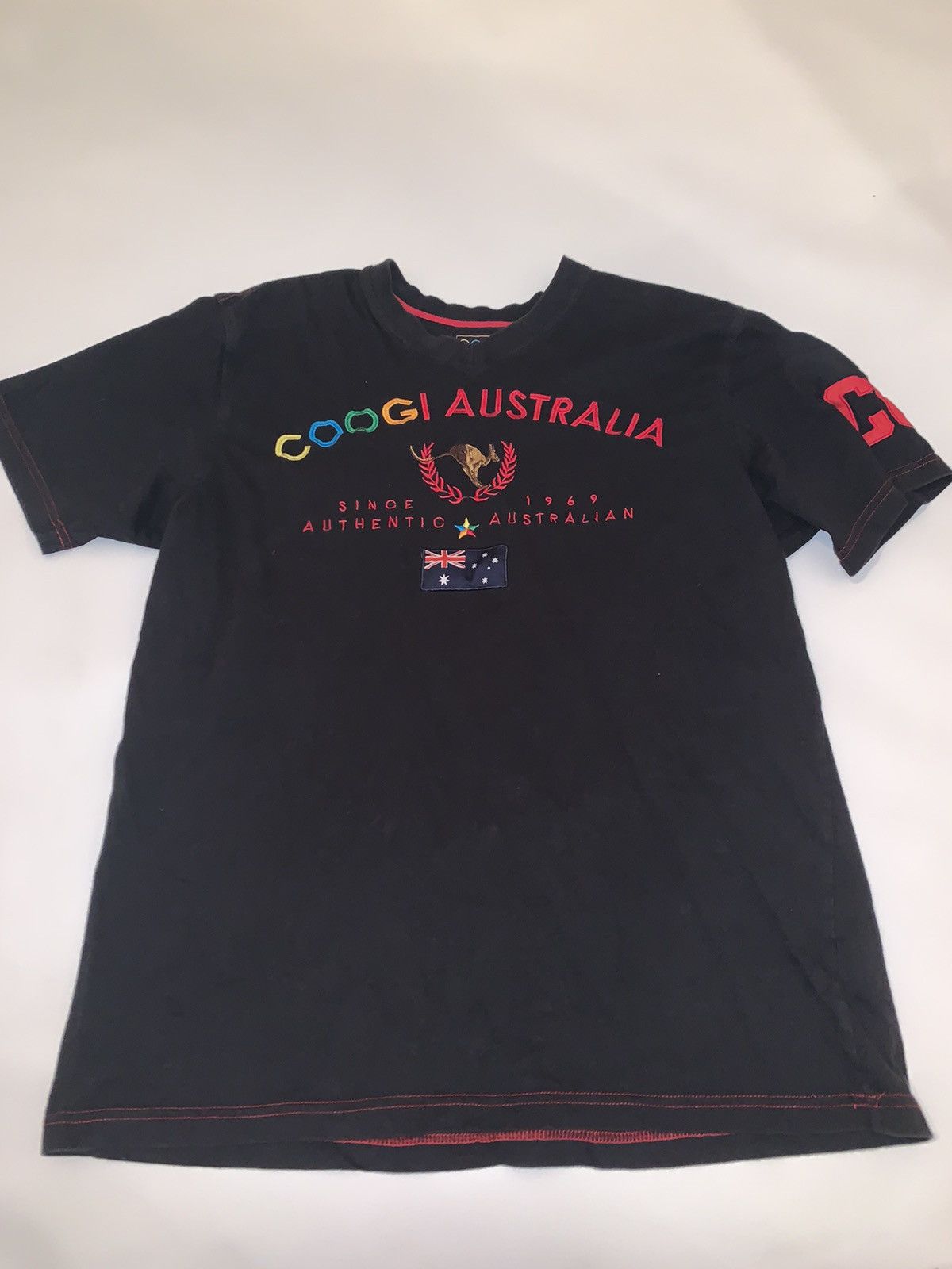 Coogi × Vintage Vintage Emboridered Coogie tee | Grailed