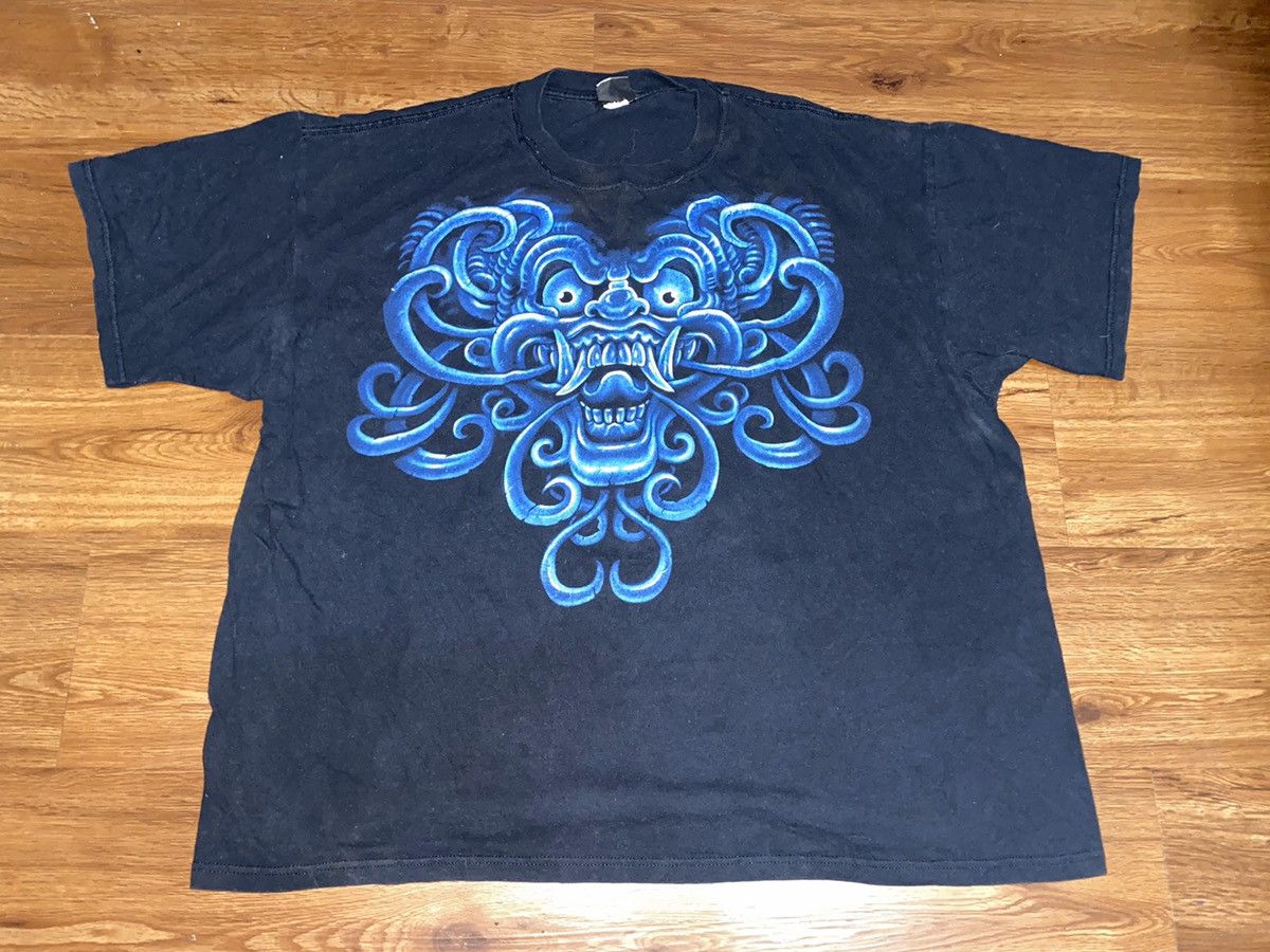 Liquid Blue × Vintage Vintage Liquid Blue Demon Shirt | Grailed