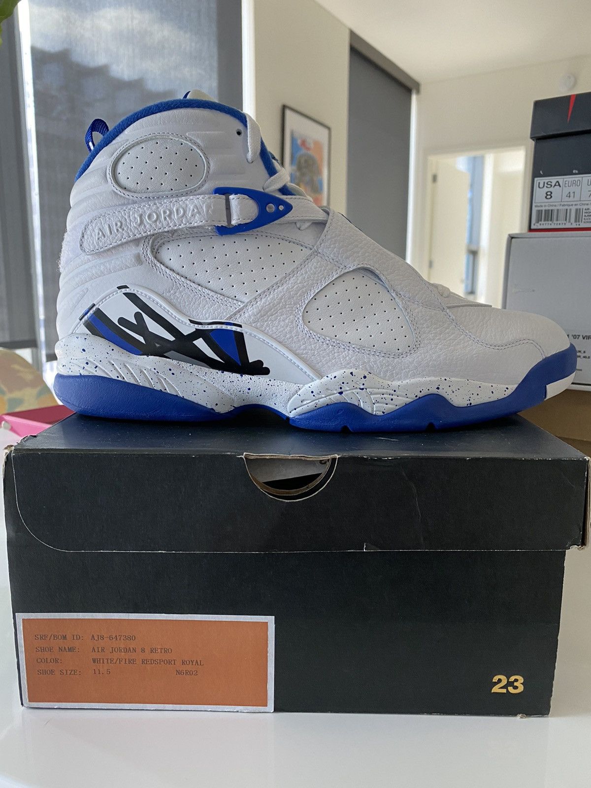 Jordan Brand Air Jordan 8 Retro Kentucky OVO PE Drake | Grailed