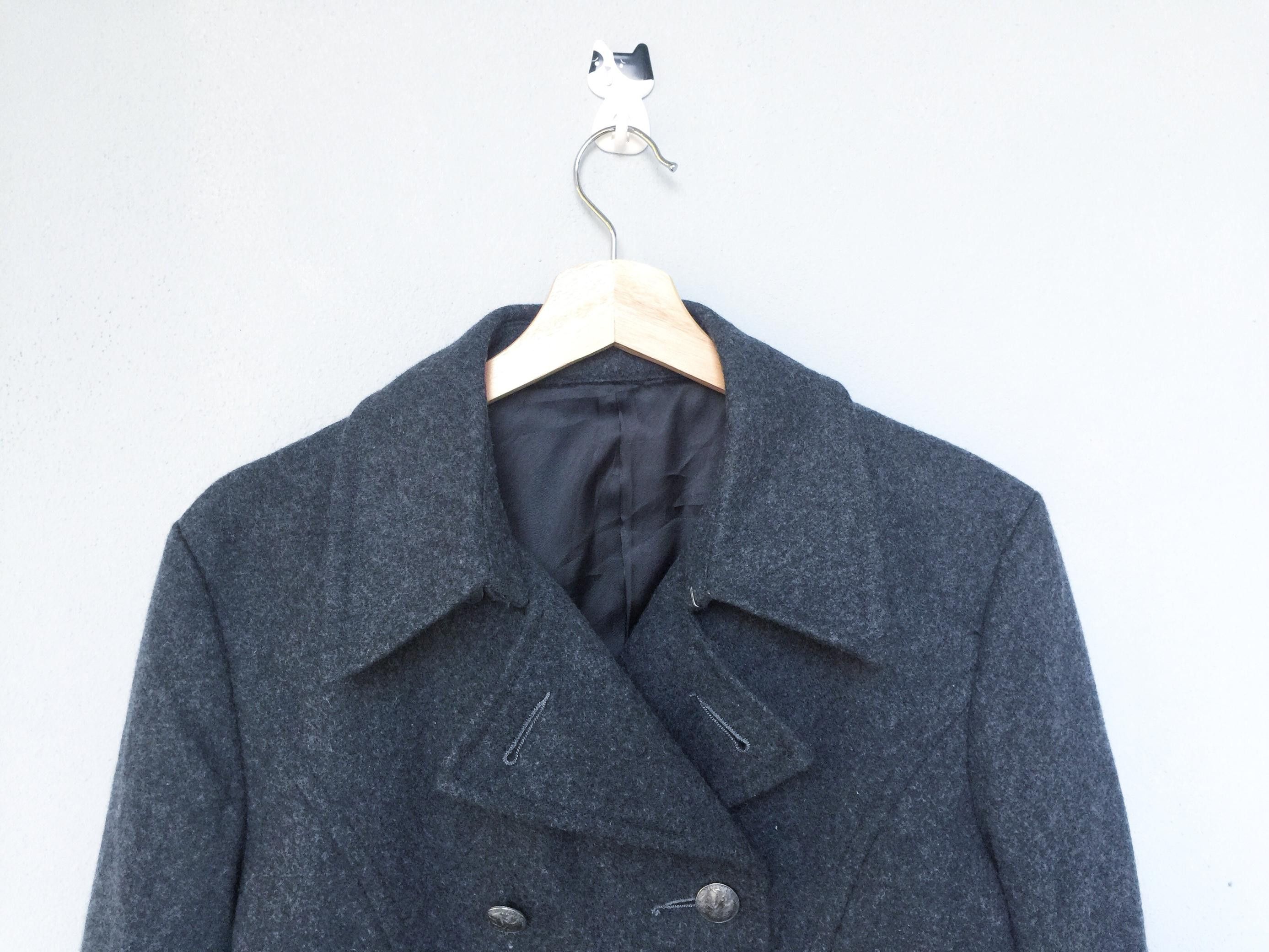 Japanese Brand Rare PPFM Wool Jacket Nice Design / Made in Japan ...