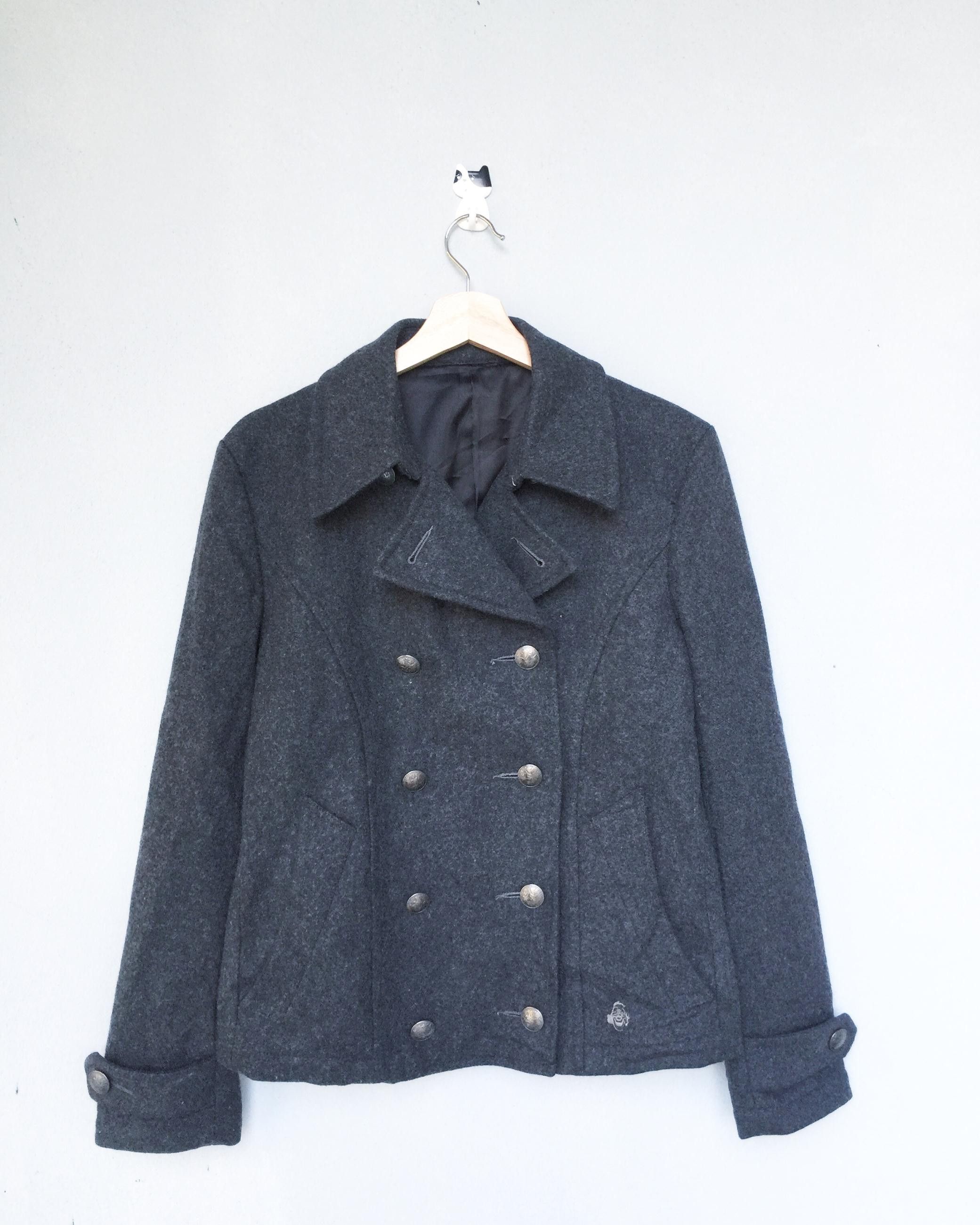Japanese Brand Rare PPFM Wool Jacket Nice Design / Made in Japan ...