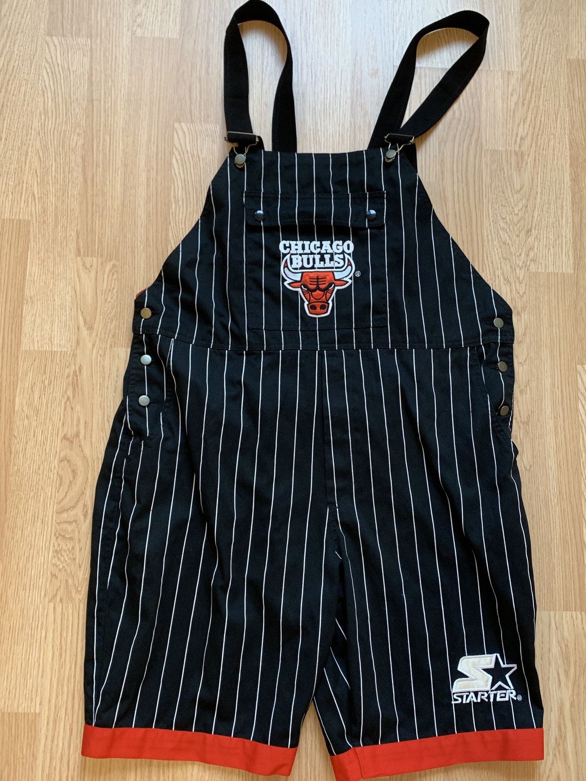 Champion VTG 90’s Rare! Chicago bulls overall NBA starter | Grailed