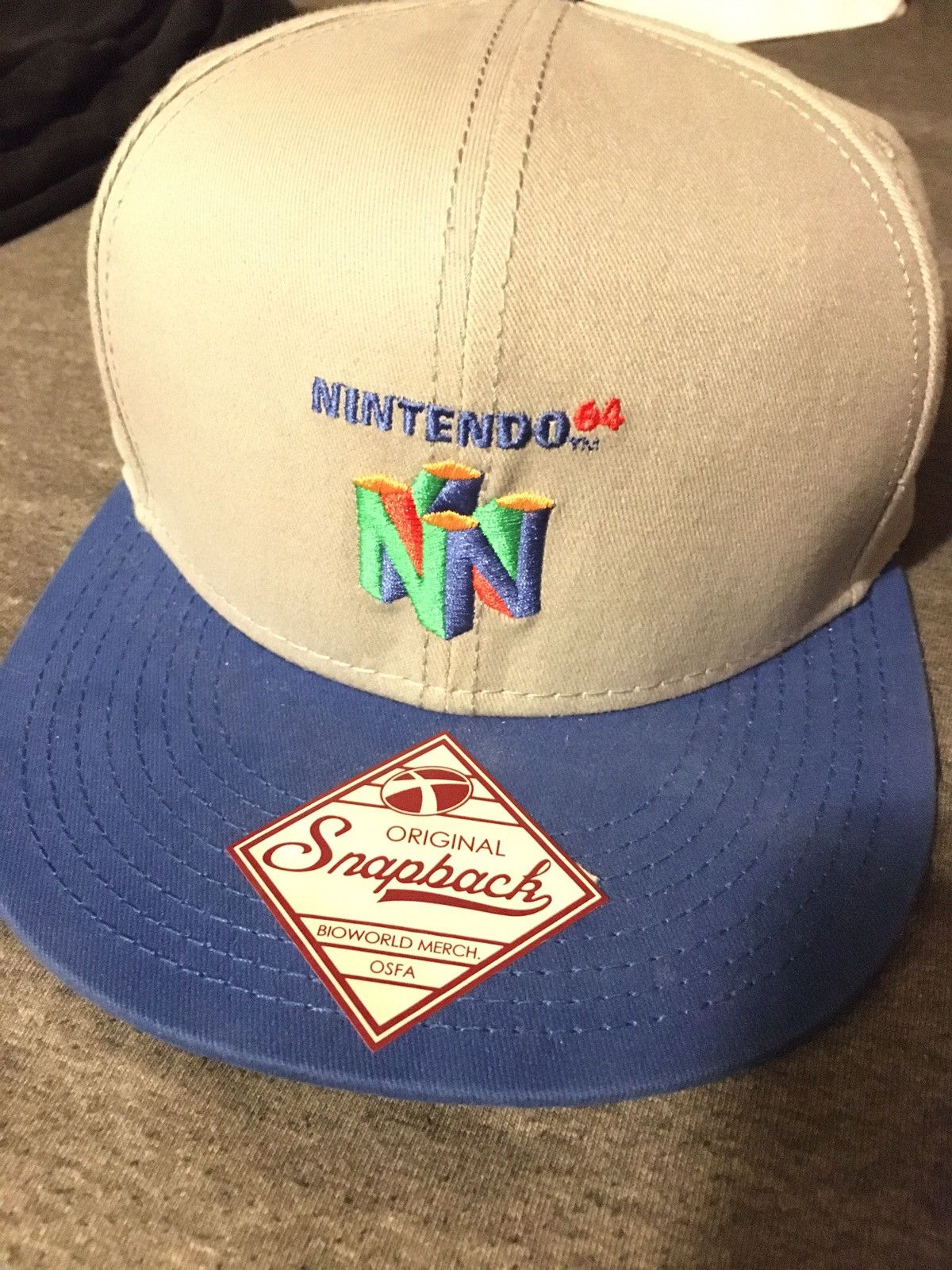 Nintendo × Vintage Nintendo 64 Snapback | Grailed