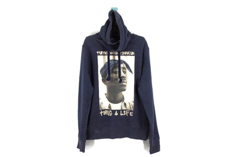 H&M Tupac Amaru Shakur Hoodie | Grailed
