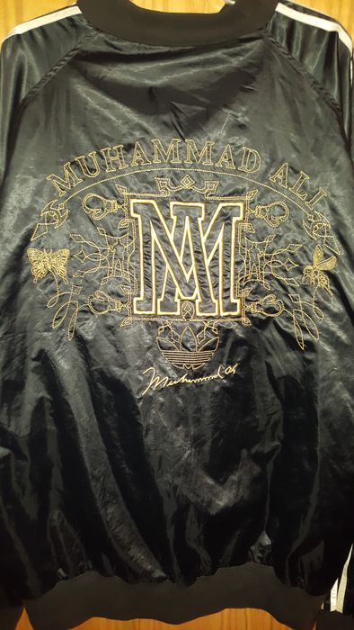 Adidas Rare Adidas Originals X Muhammad Ali Bomber Jacket Collectors ...