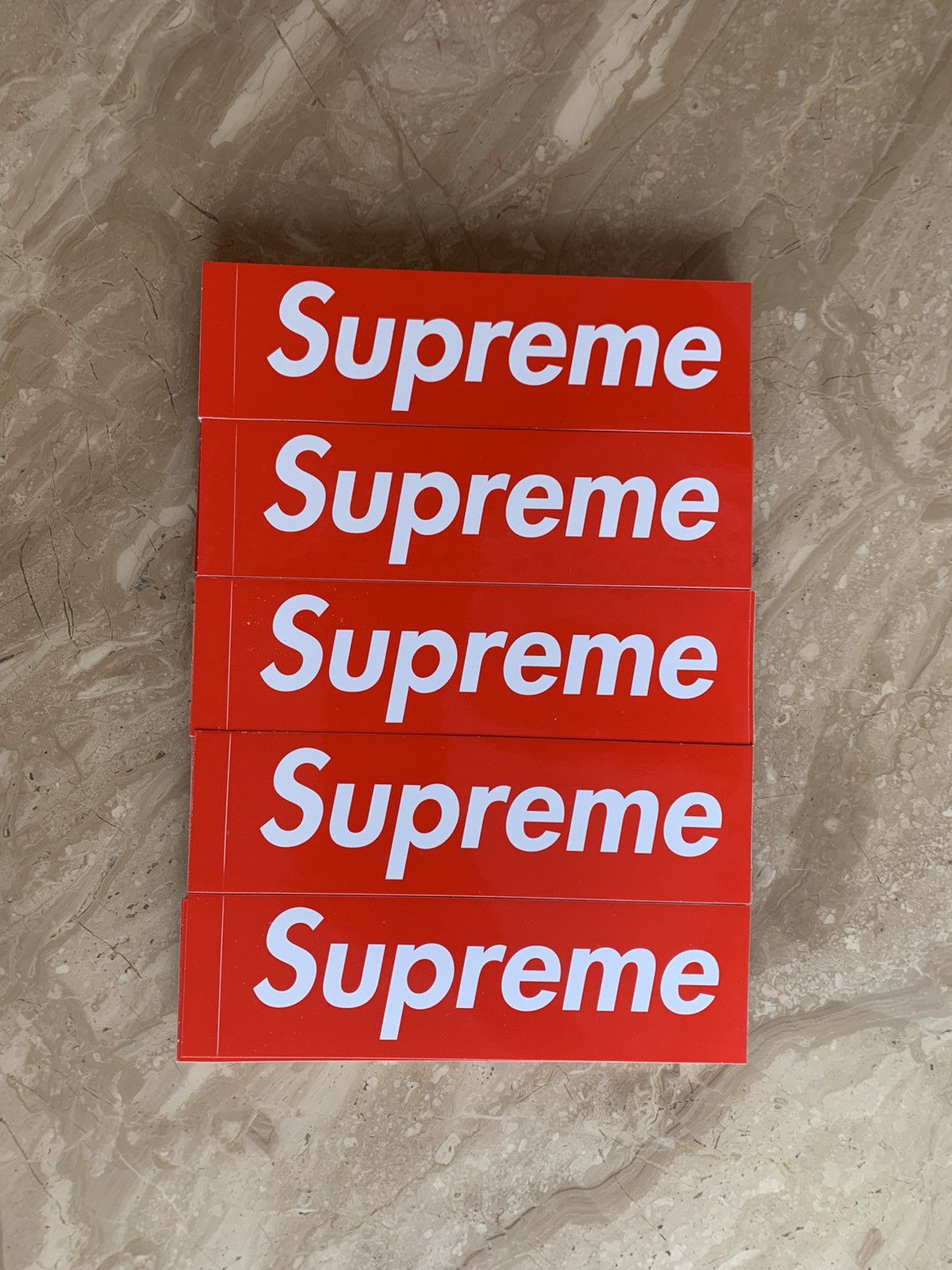 Supreme 100 BOX LOGO STICKERS | Grailed