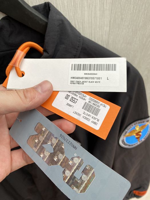 Heron Preston Heron Preston DSNY Logo Coach Jacket | Grailed
