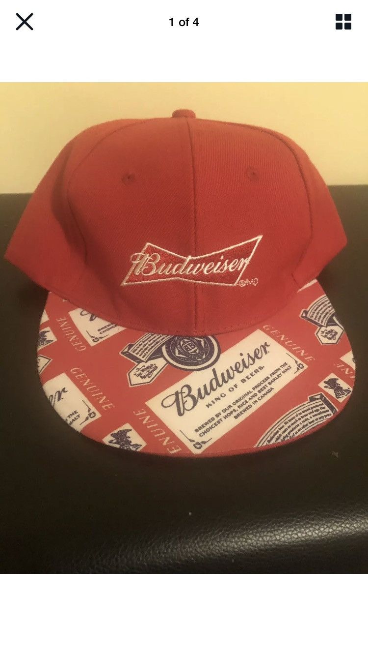 Budweiser Vintage Authentic Budweiser Snap Back King Of Beers | Grailed