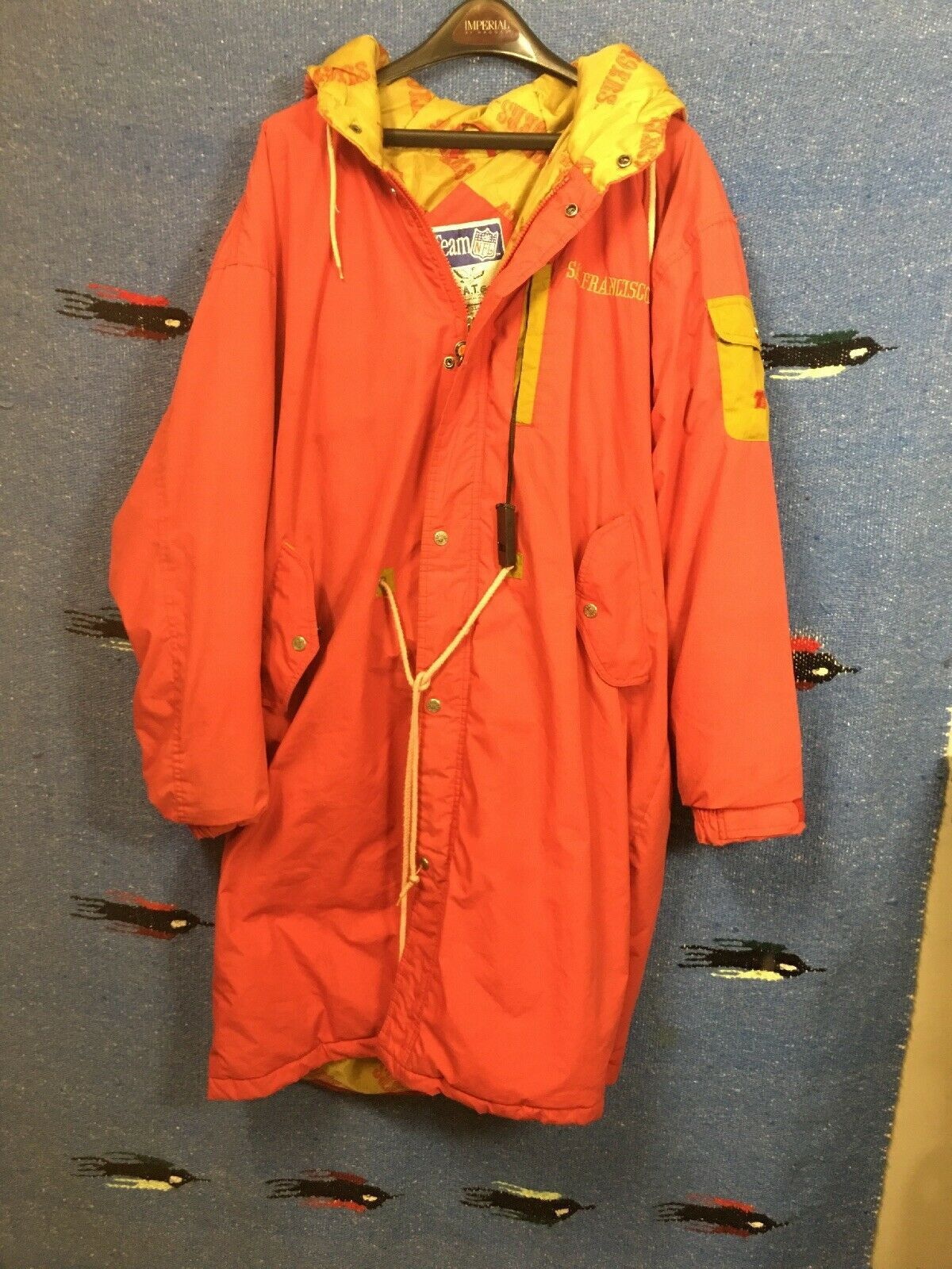 Triple F.A.T. Goose Vintage Men's Triple Fat Goose Down 49ers Sideline ...