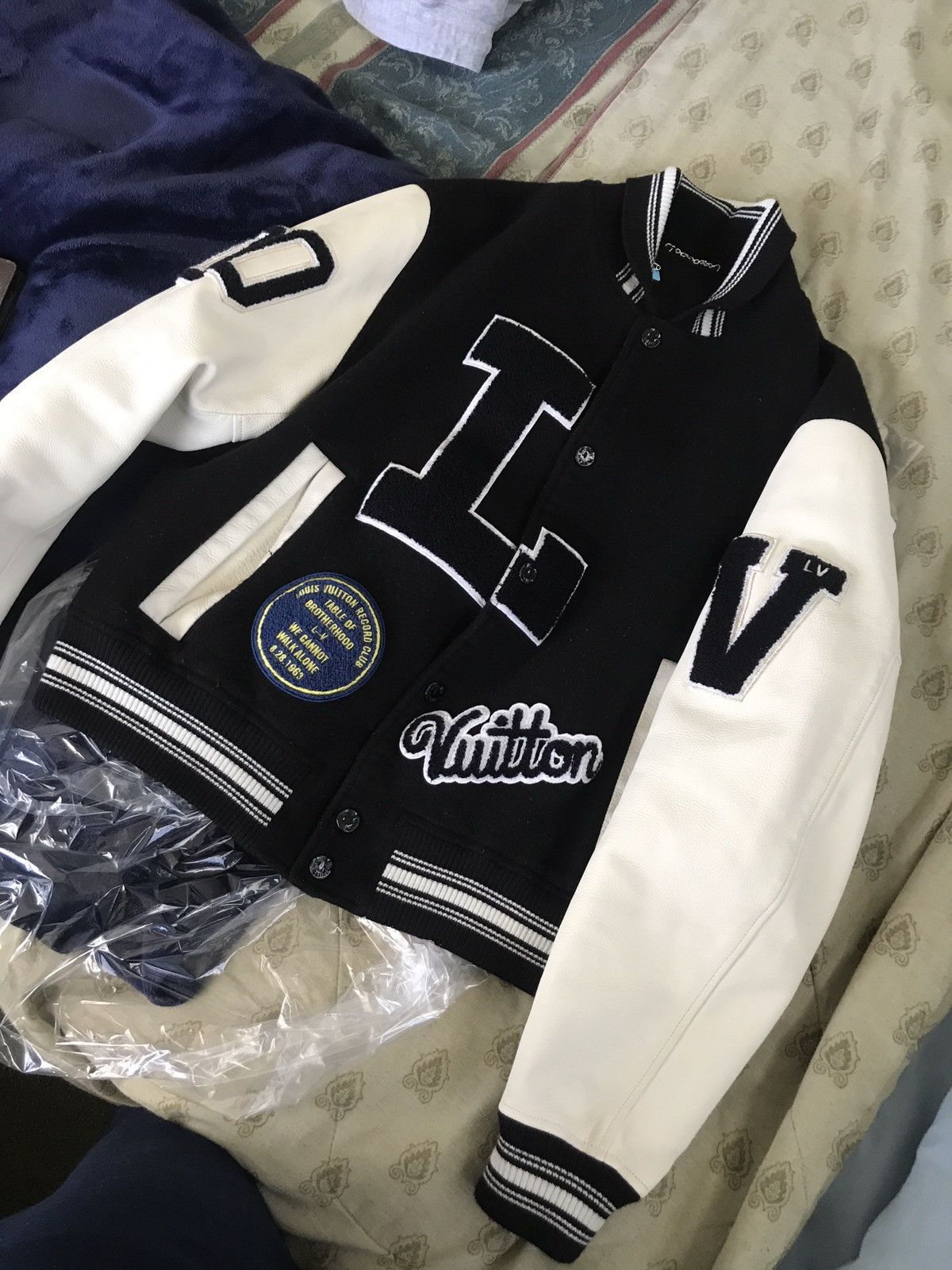 Louis Vuitton Louis Vuitton varsity jacket | Grailed