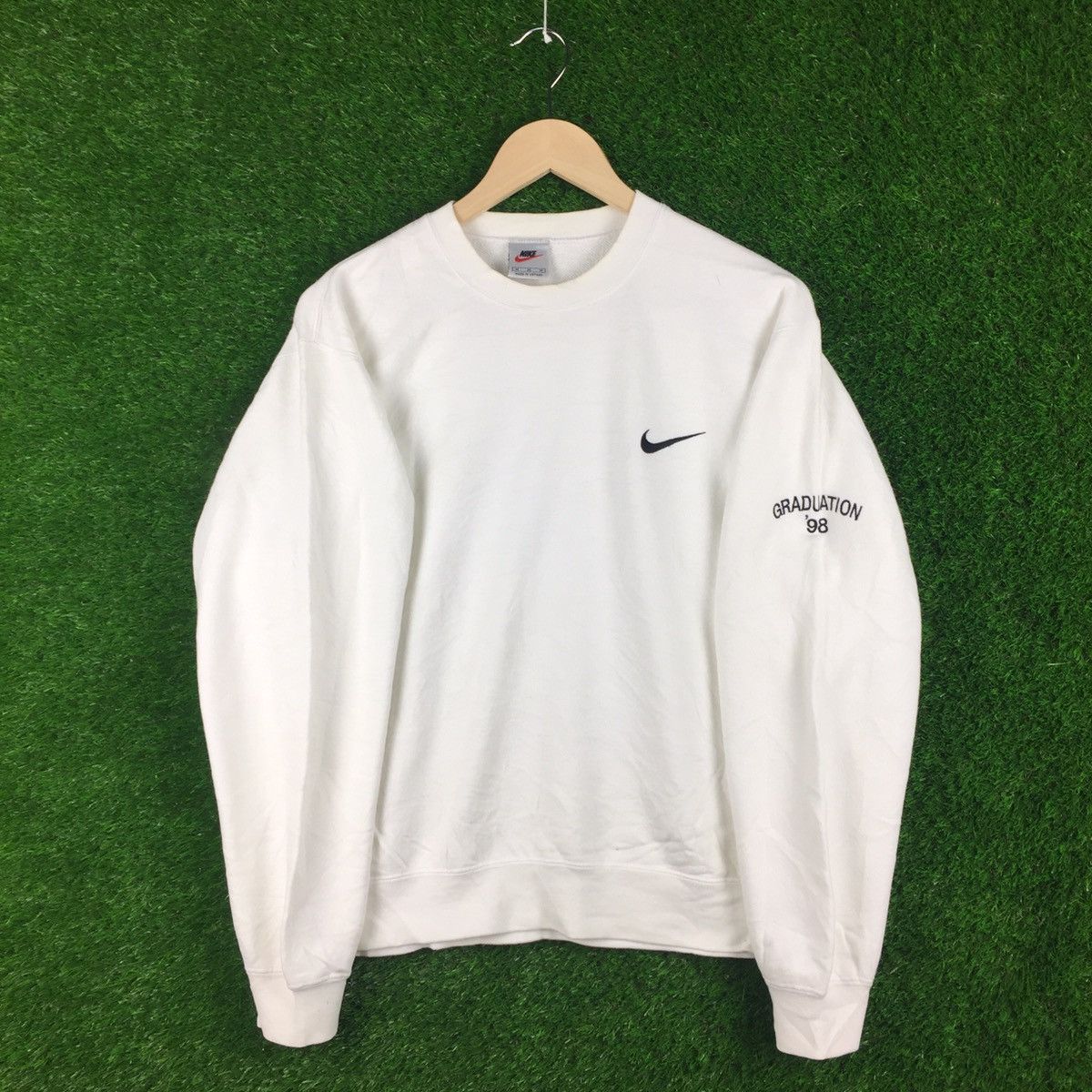 Nike × Vintage Vintage Nike Graduation ‘98 Small Logo Embroidery ...