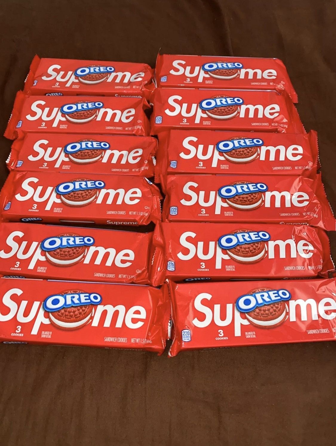 Supreme Supreme Oreo x12 | Grailed