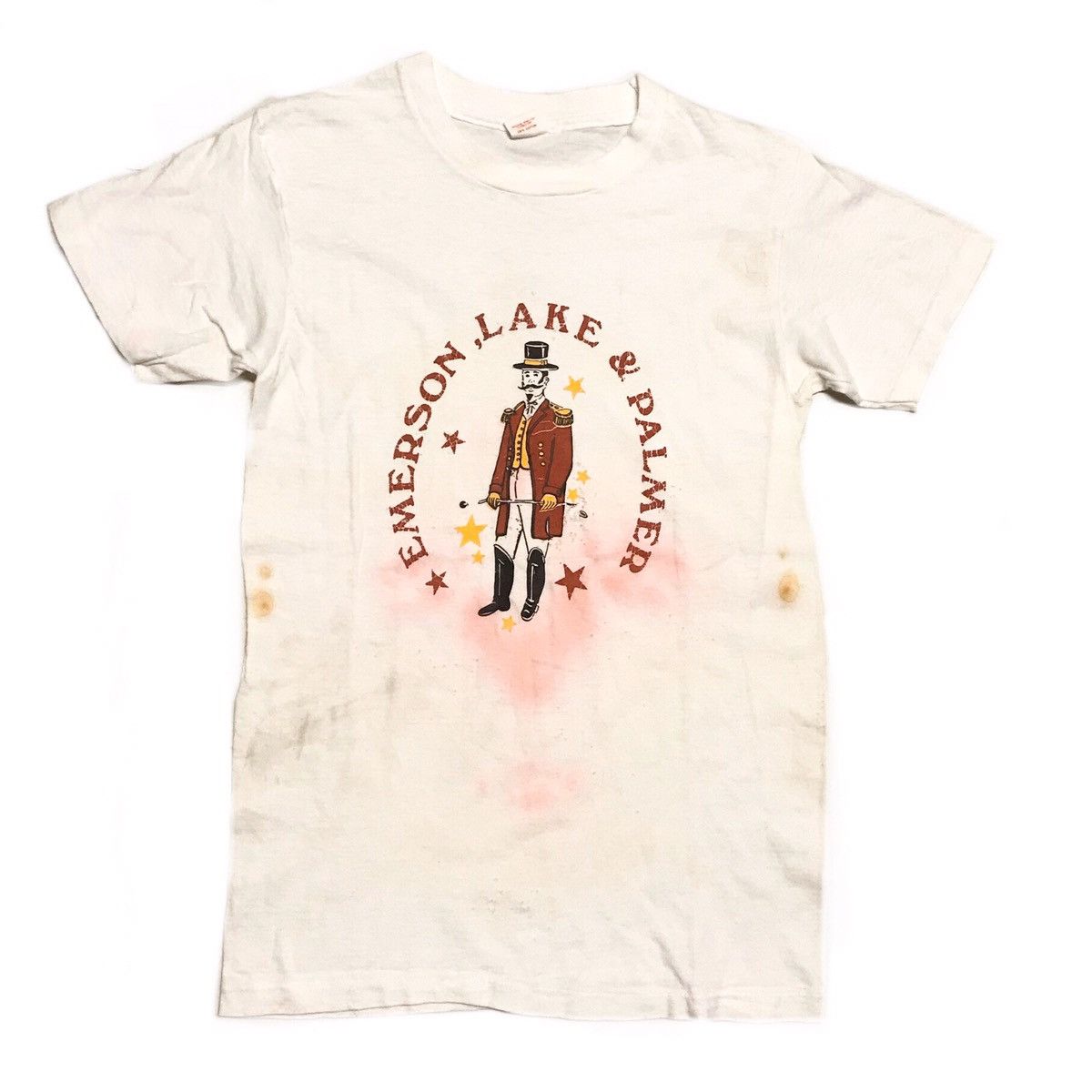 Vintage 70s Vintage Emerson Lake and Palmer ELP Rock Band T-shirt | Grailed