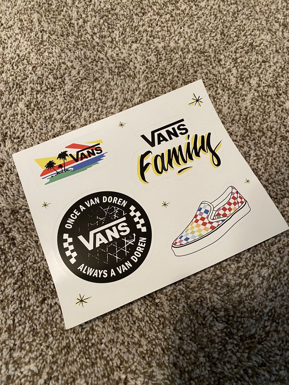 Vans Sticker Set | Grailed
