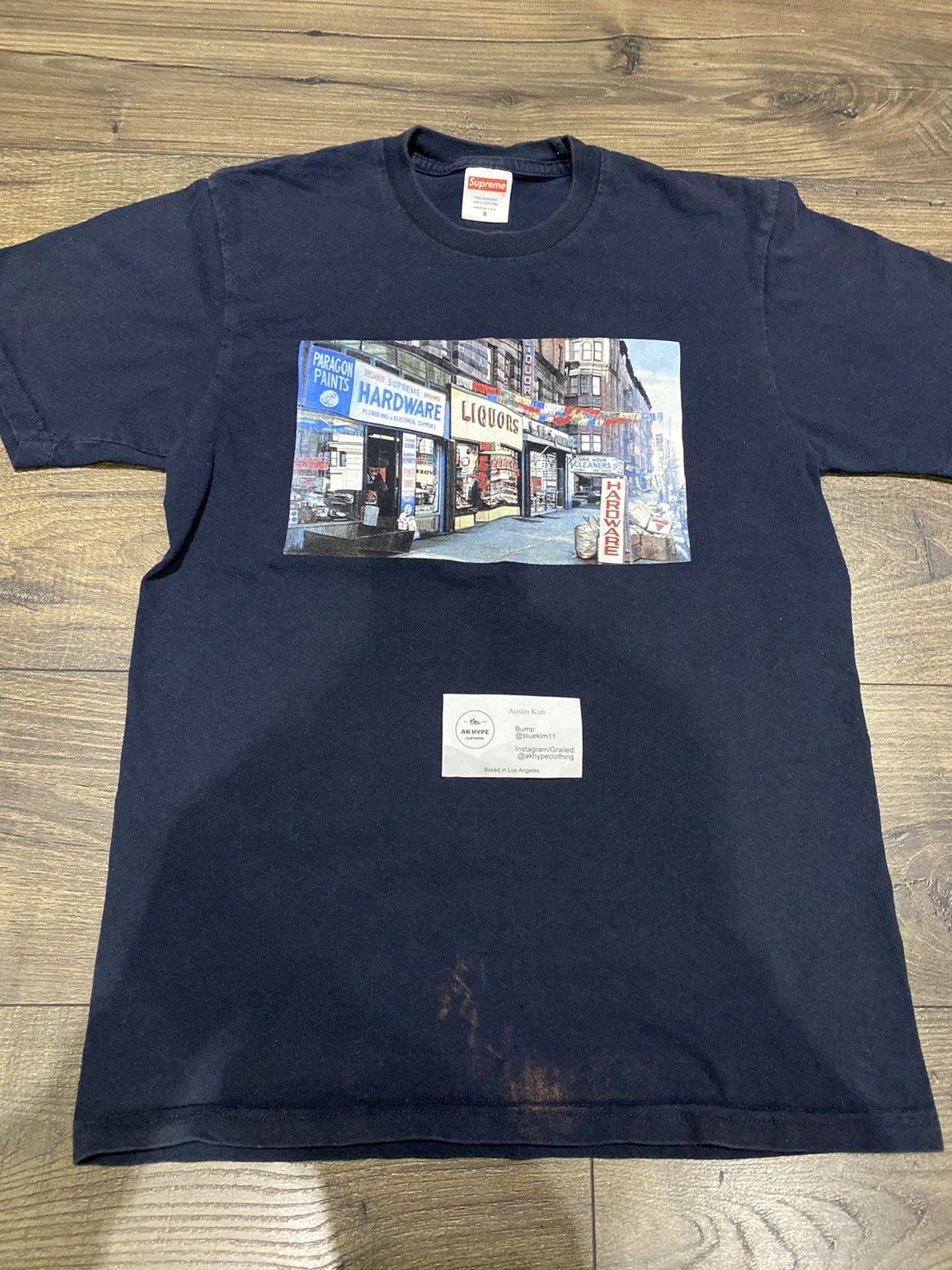 Supreme Hardware Tee | Grailed