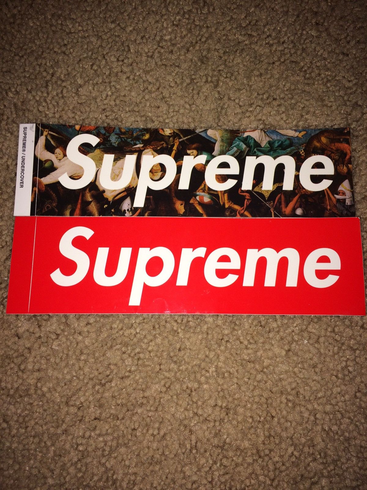 Supreme Undercover And Red Box Logos | Grailed