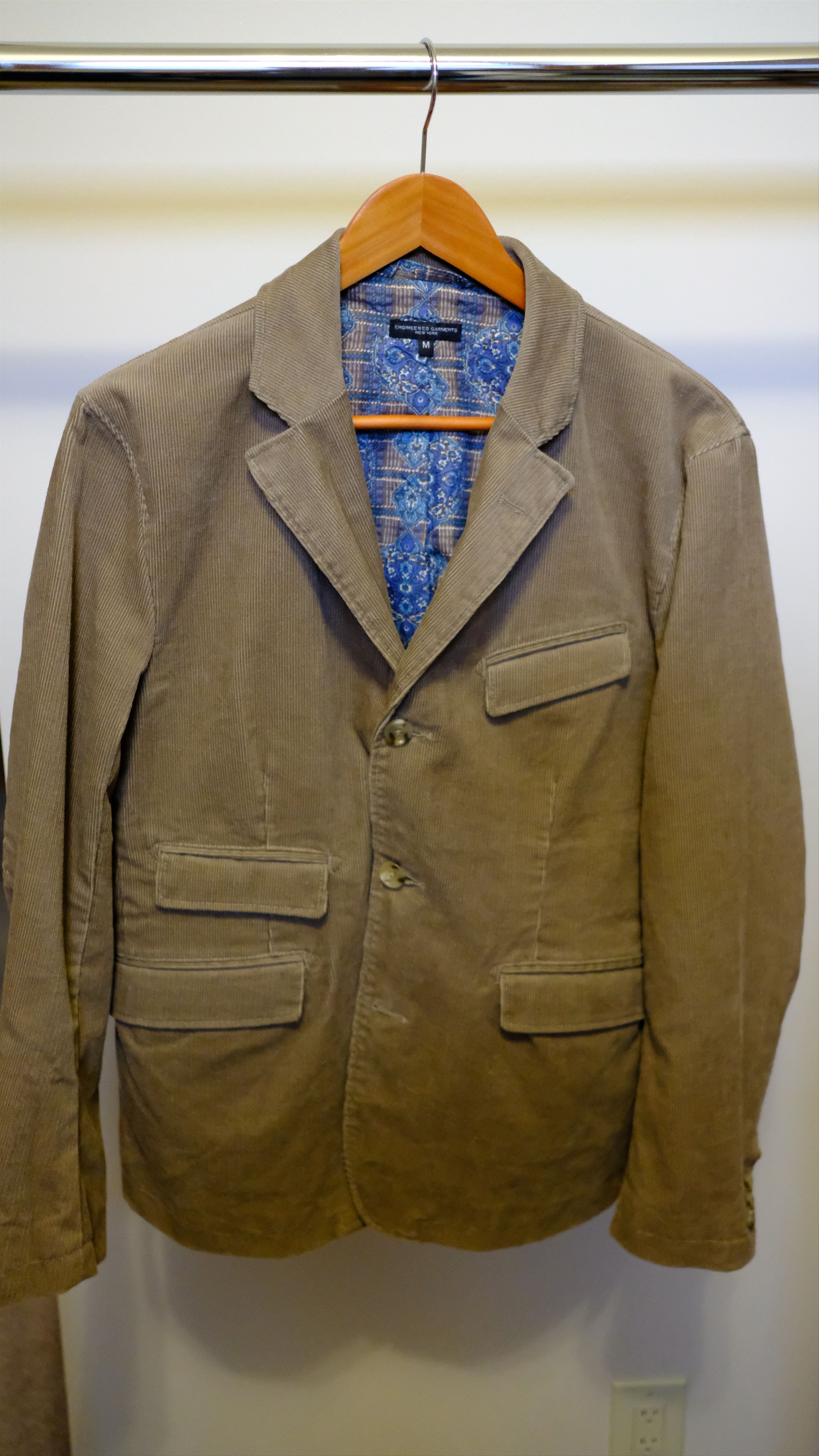 Engineered Garments NWOT Engineered Garments Tan Corduroy Andover ...