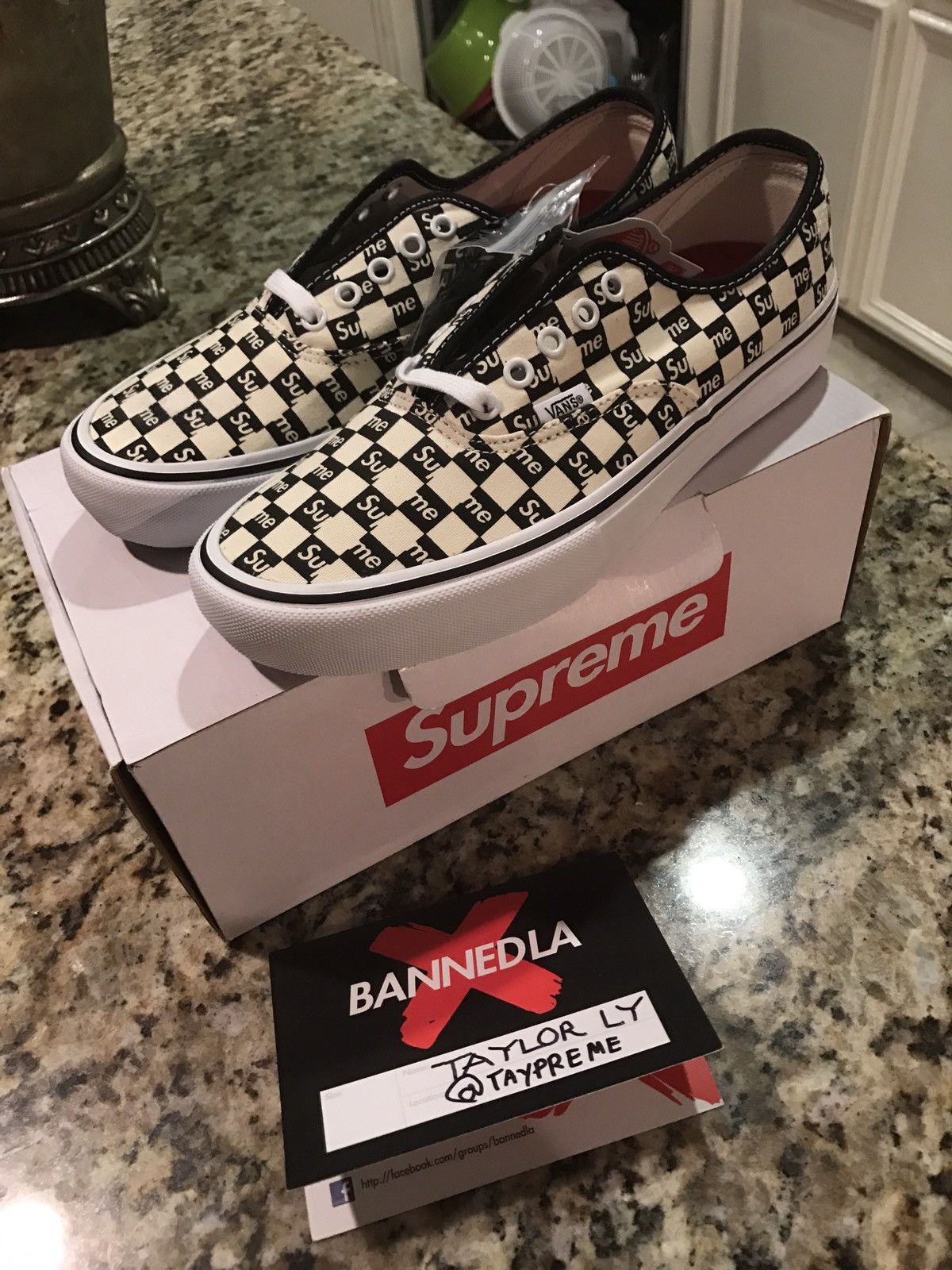 Supreme × Vans Supreme Vans Checkered Board | Grailed