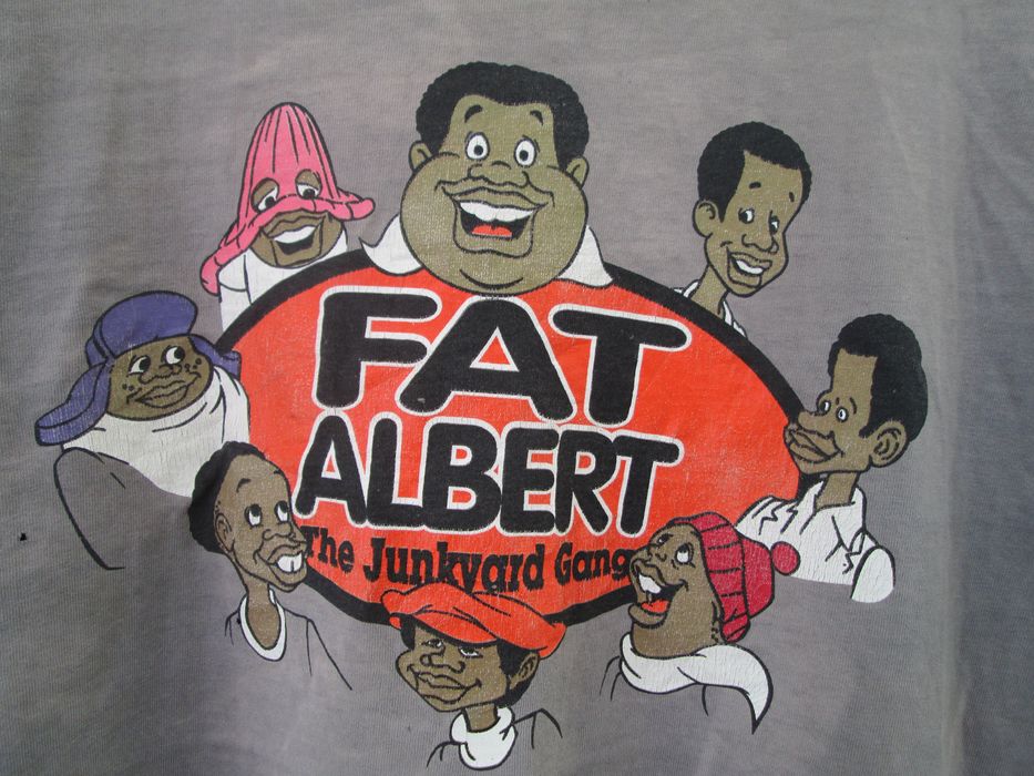 Vintage 70's Fat Albert The Junkyard Gang Single Stich ( 1972 ) | Grailed