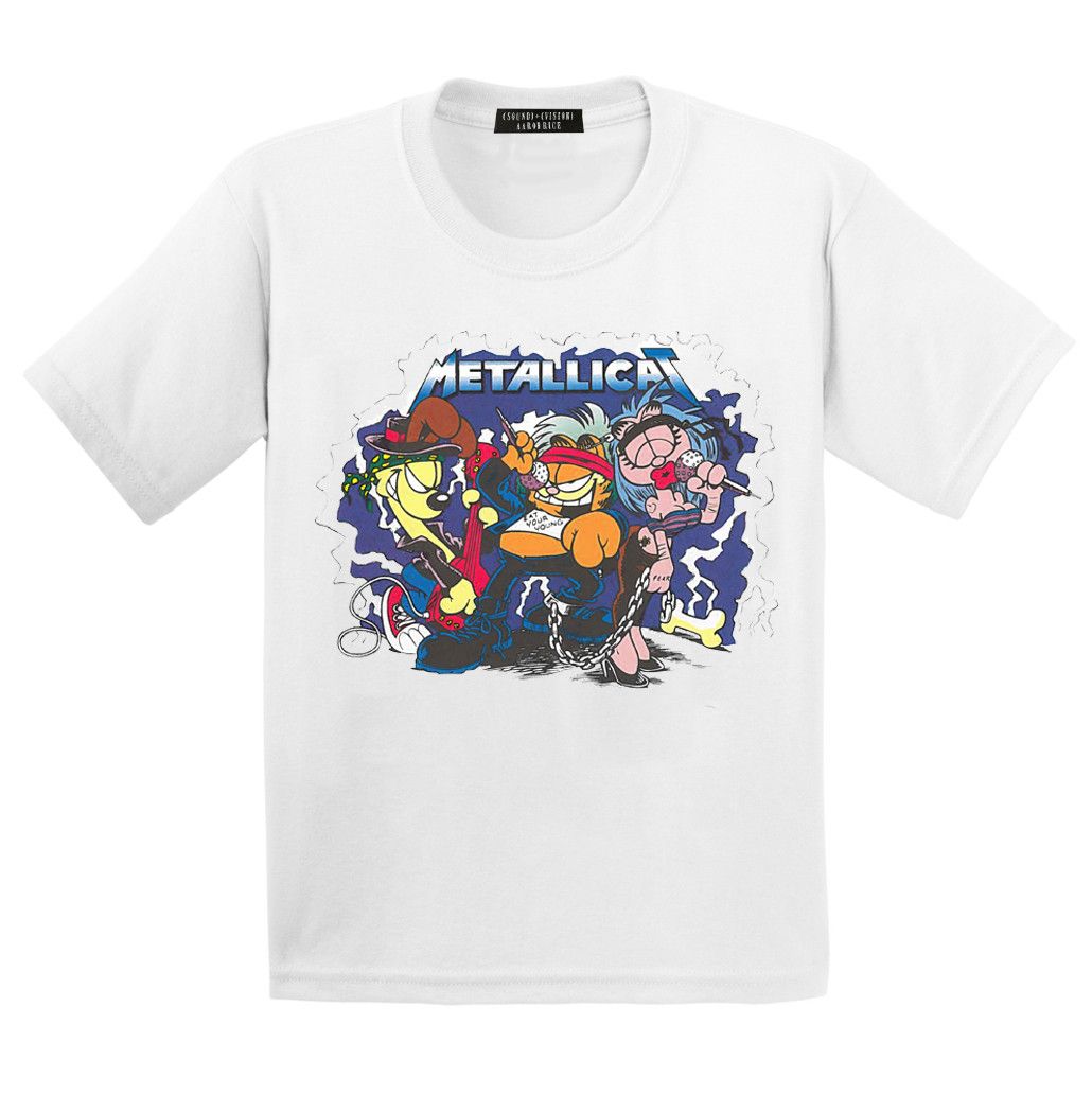 (Sound)+(Vision) × Vintage METALLICAT GARFIELD METALLICA T-SHIRT | Grailed
