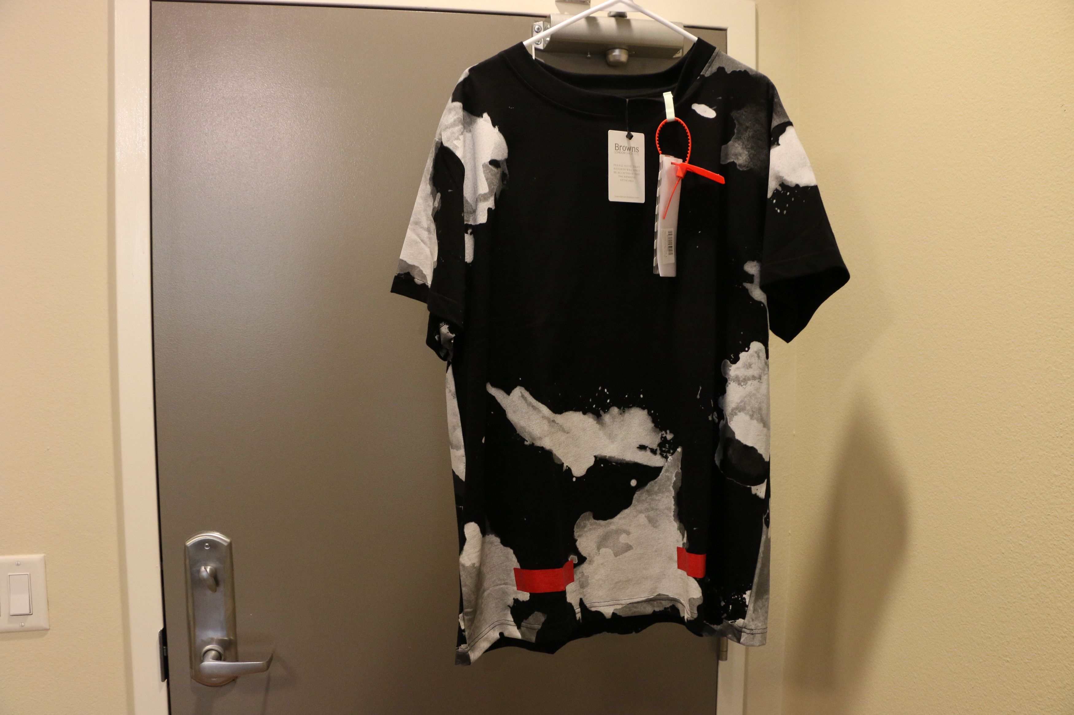 Off-White Liquid Spots Tee (LAST DROP) | Grailed