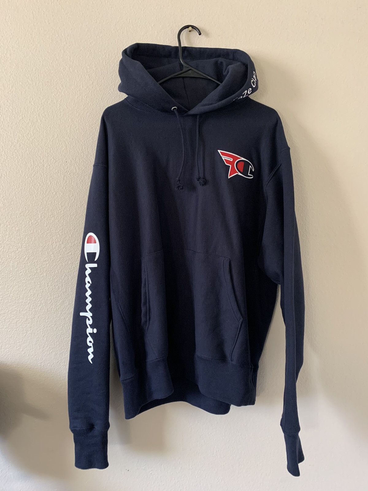 Champion × Faze FaZe Clan x Champion Hoodie | Grailed