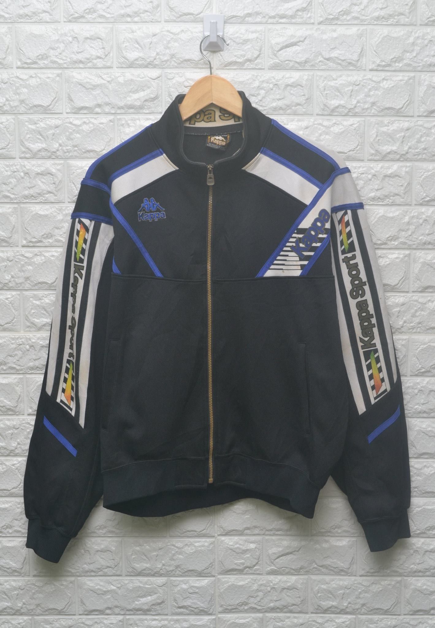 Kappa Kappa track top trainer jacket 90s side tape | Grailed