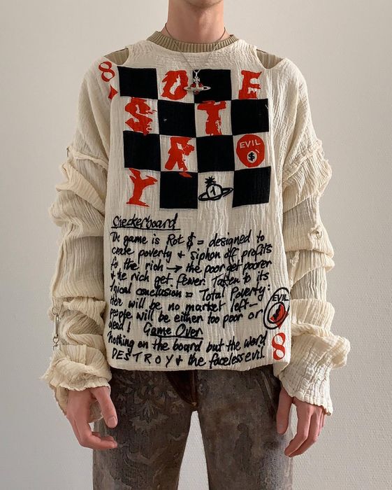 Vivienne Westwood Seditionaries muslin UNIQUE SIZE LOOK DESPRICTION ...