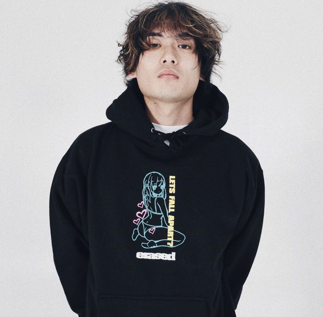 Erased Project Erased Project Anime Girl Hoodie | Grailed