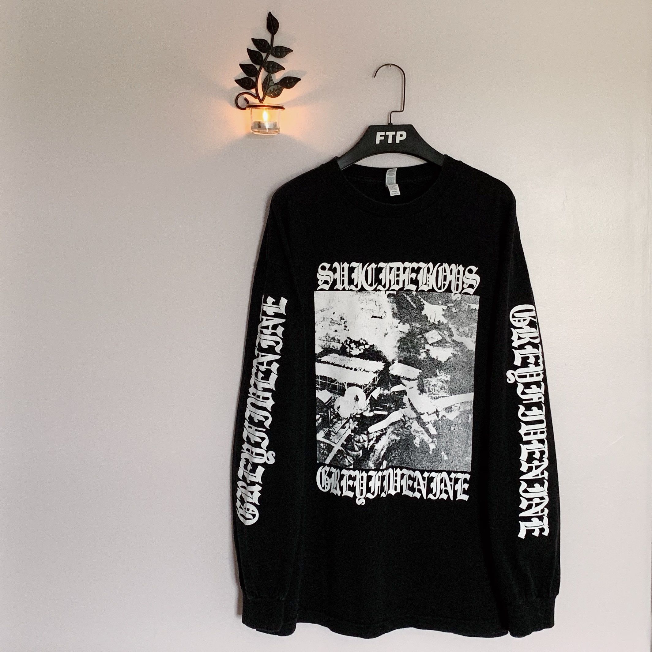 G59 Records $uicideboy$ Grey Day Tour Long Sleeve | Grailed