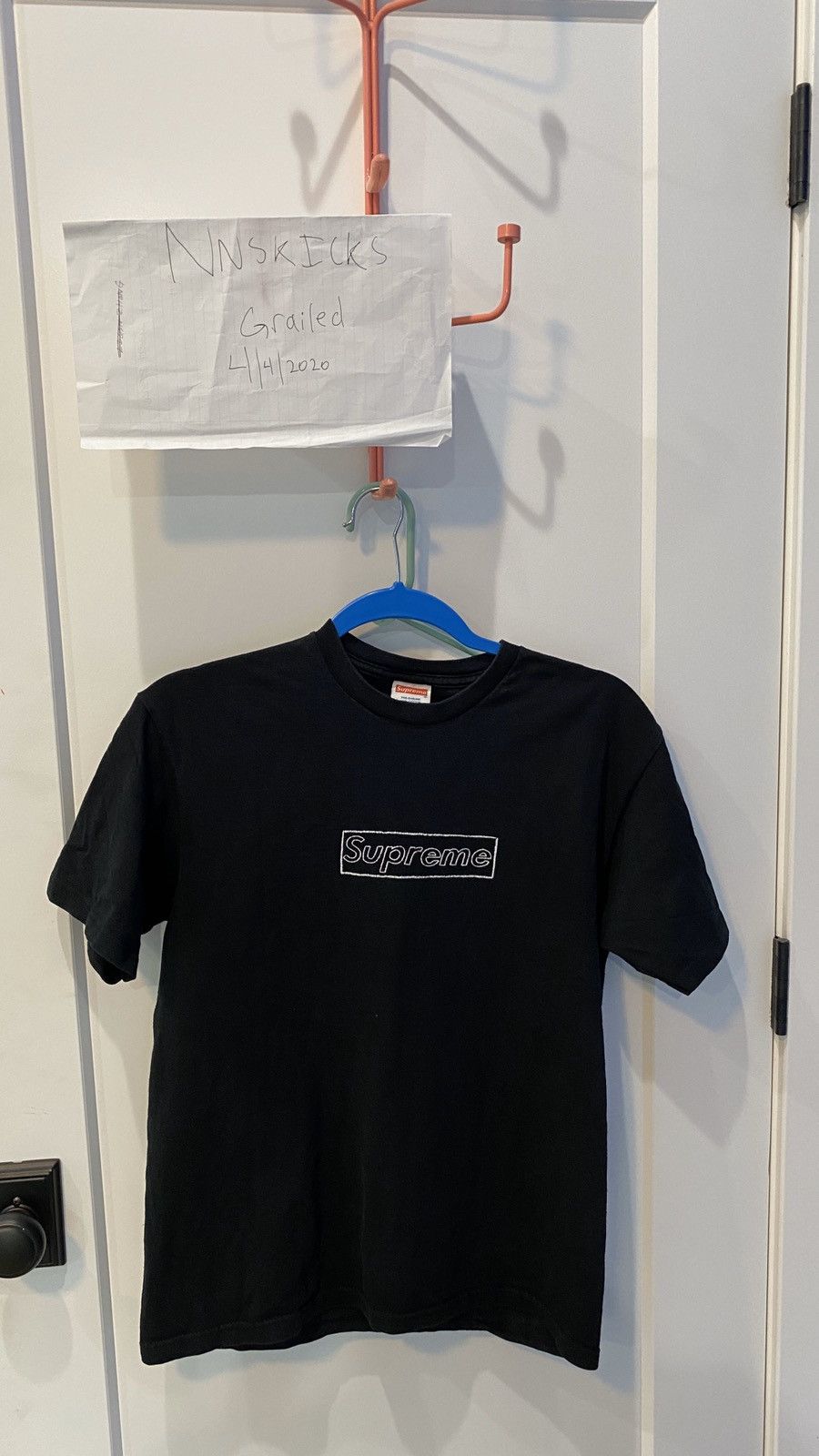 Kaws × Supreme Supreme x Kaws Box Logo Tee | Grailed