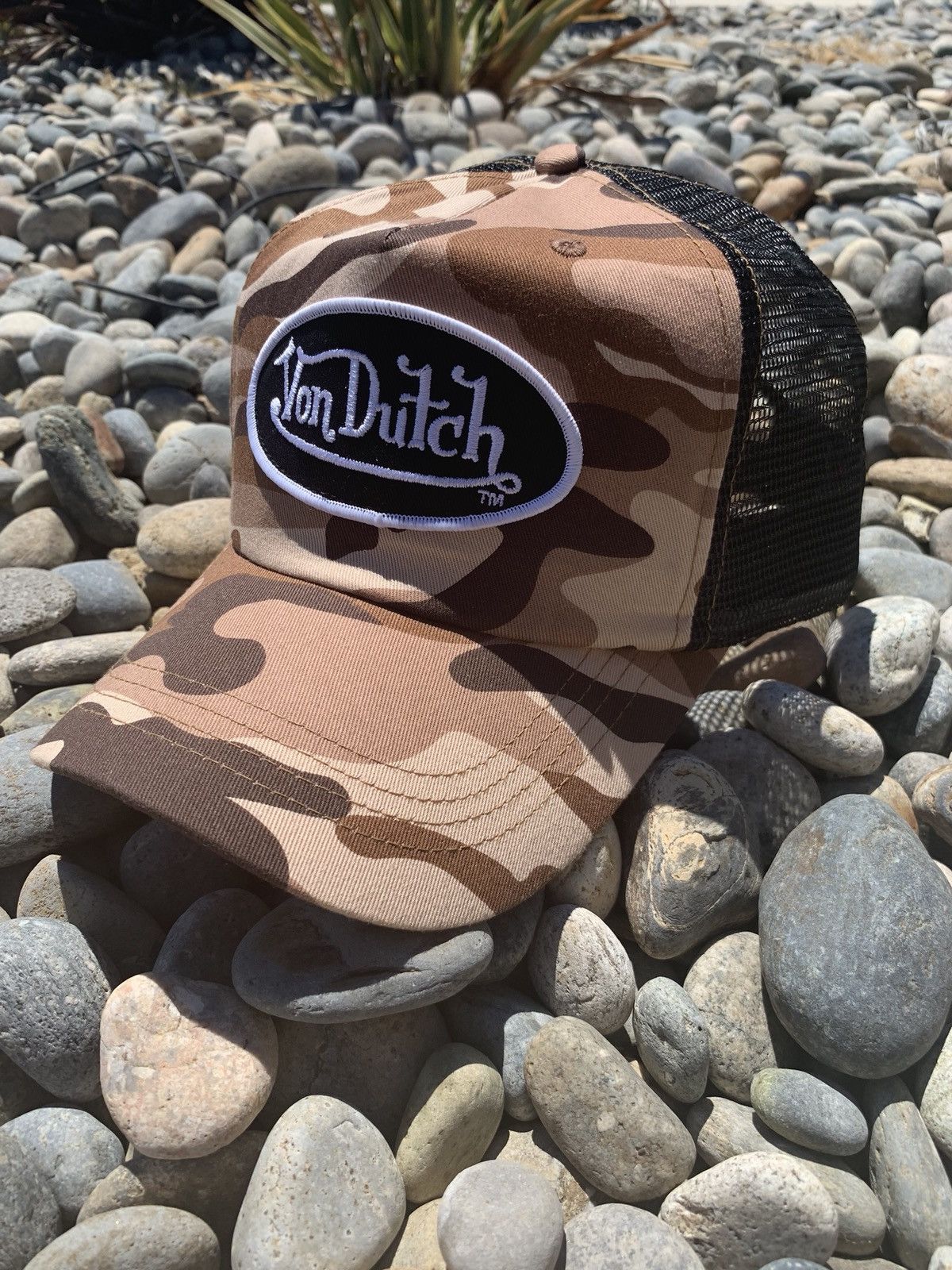 Hats × Trucker Hat × Von Dutch Brand new camo Von Dutch Hat not playboi ...
