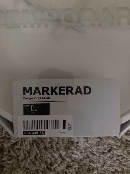 Off-White OFF-WHITE IKEA “Temporary” Clock | Grailed