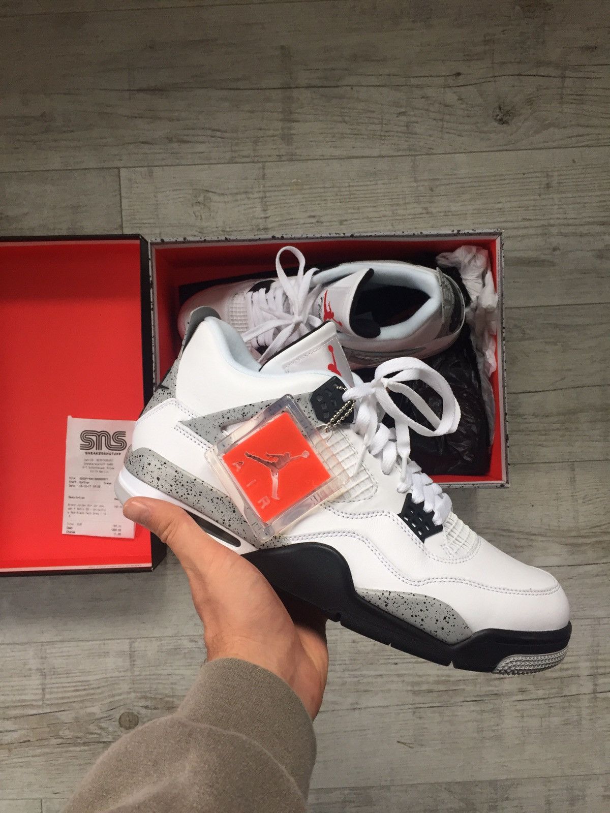Jordan Brand Jordan 4 "White Cement" | Grailed
