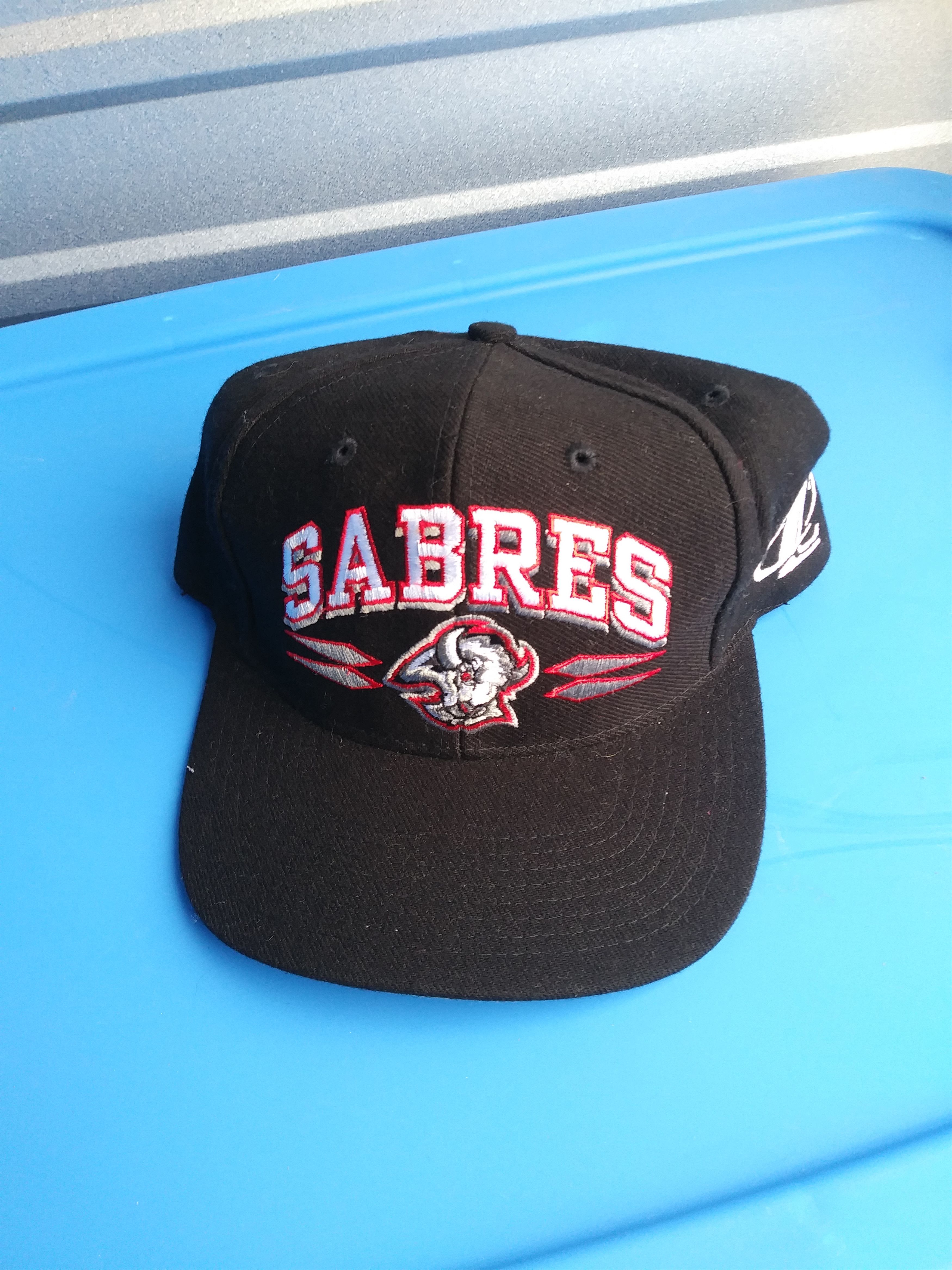 Vintage vintage Buffalo Sabres logo athletic snapback | Grailed