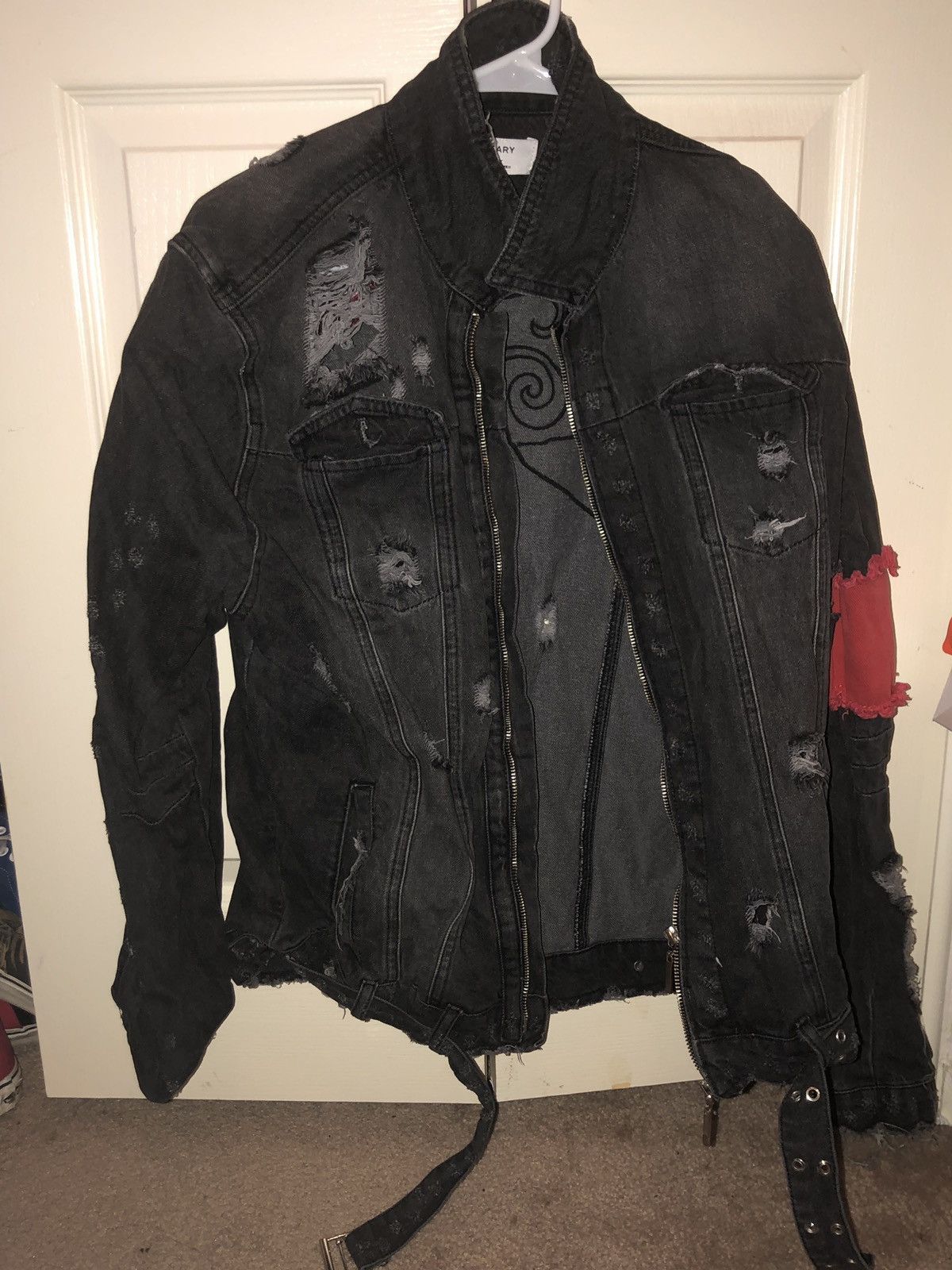 Jaffary Garments First Black Denim Jacket Collection | Grailed