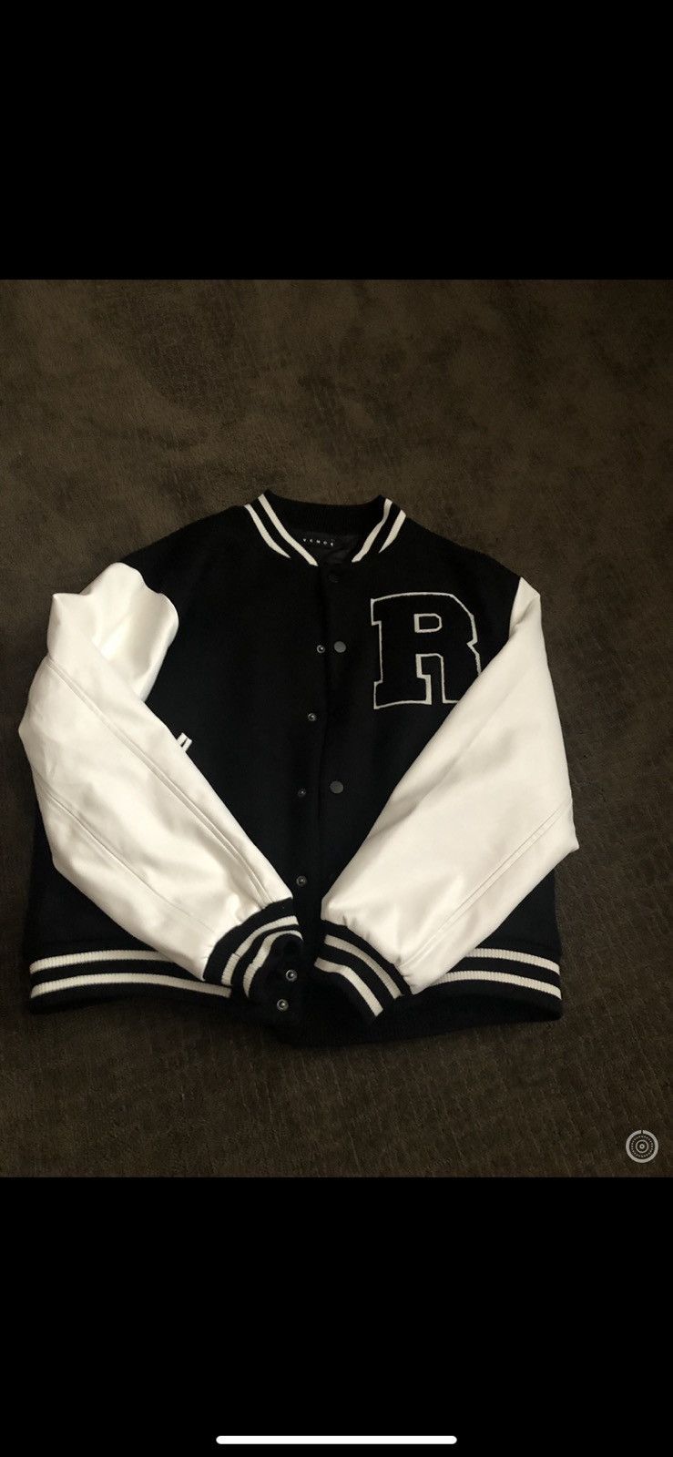 Revenge Revenge Black Varsity Jacket | Grailed