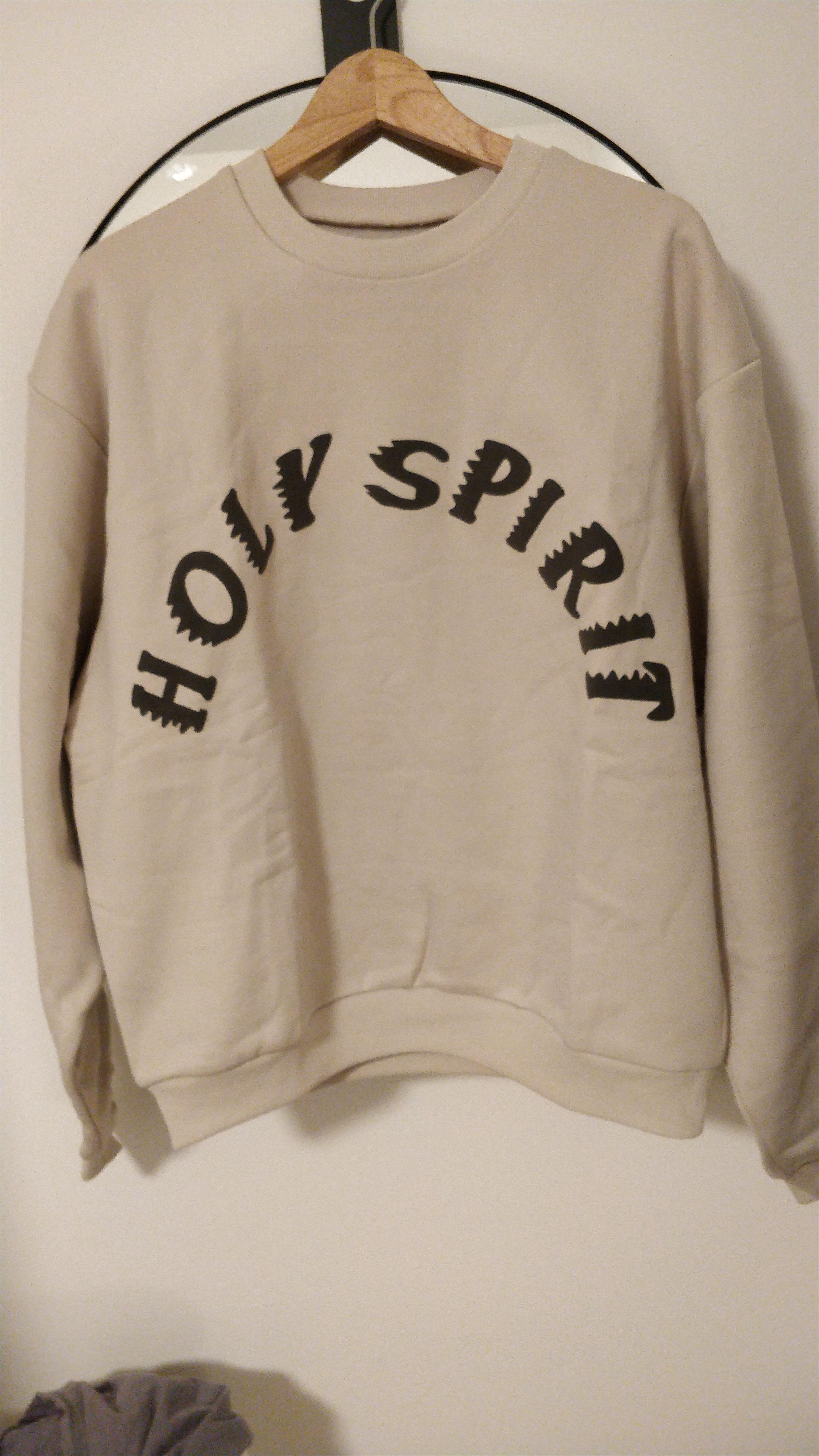 Kanye West Kanye West Holy Spirit Crewneck Bone | Grailed